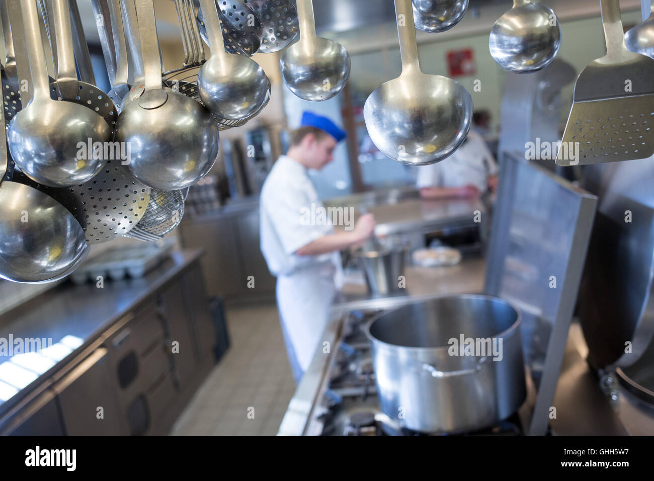 Prisoner in prison kitchen hi-res stock photography and images - Alamy