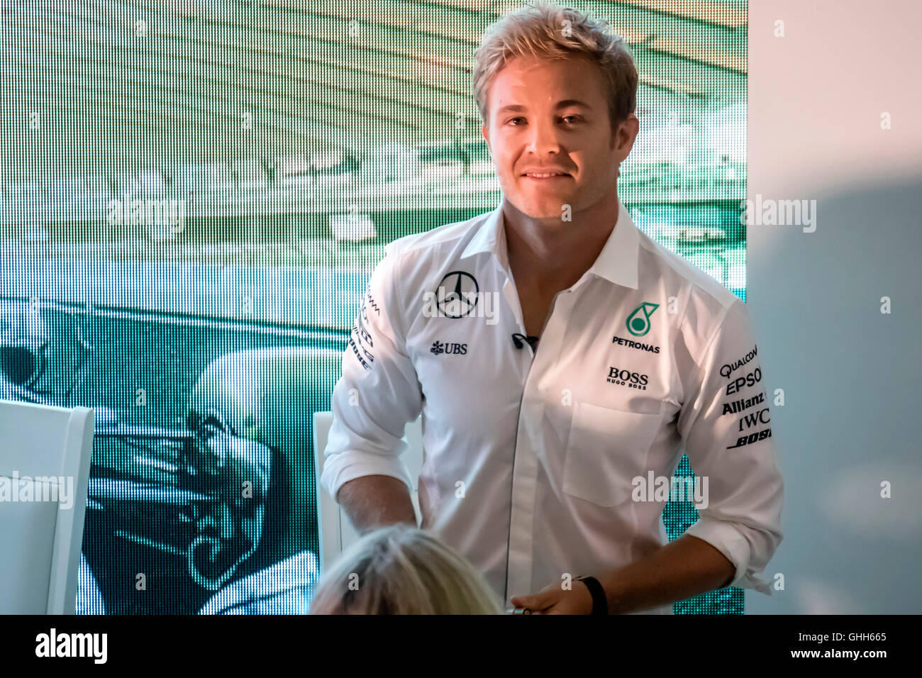 Kuala Lumpur, Malaysia. 27th Sept, 2016. Meet the Fans Session by F1 ...