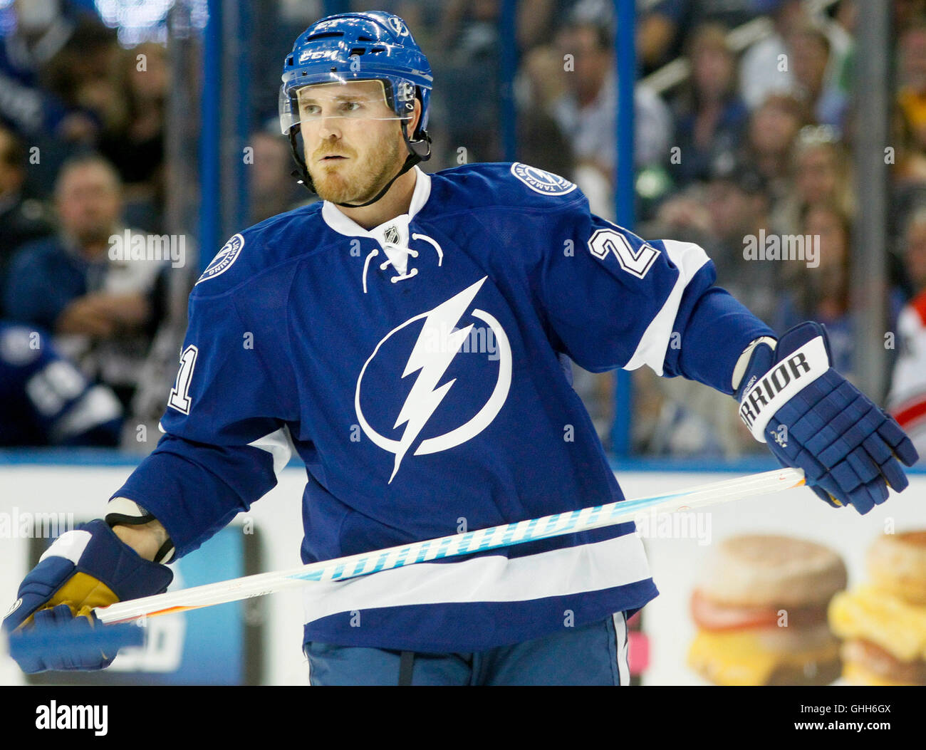 Tampa, Florida, USA. 27th Sep, 2016. Tampa Bay Lightning James ...
