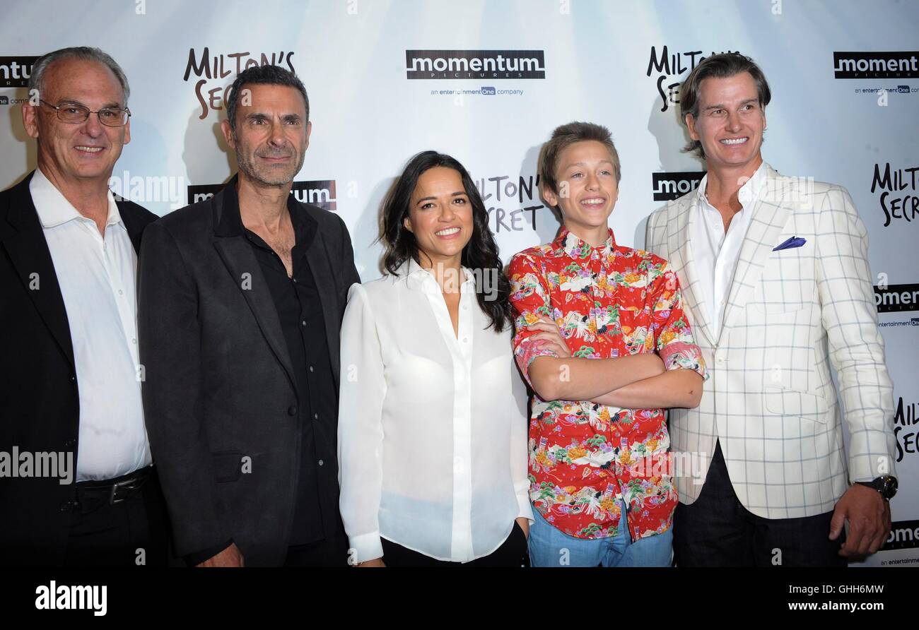 Los Angeles, CA, USA. 27th Sep, 2016. Fred Buchs, Barnet Bain, Michelle ...