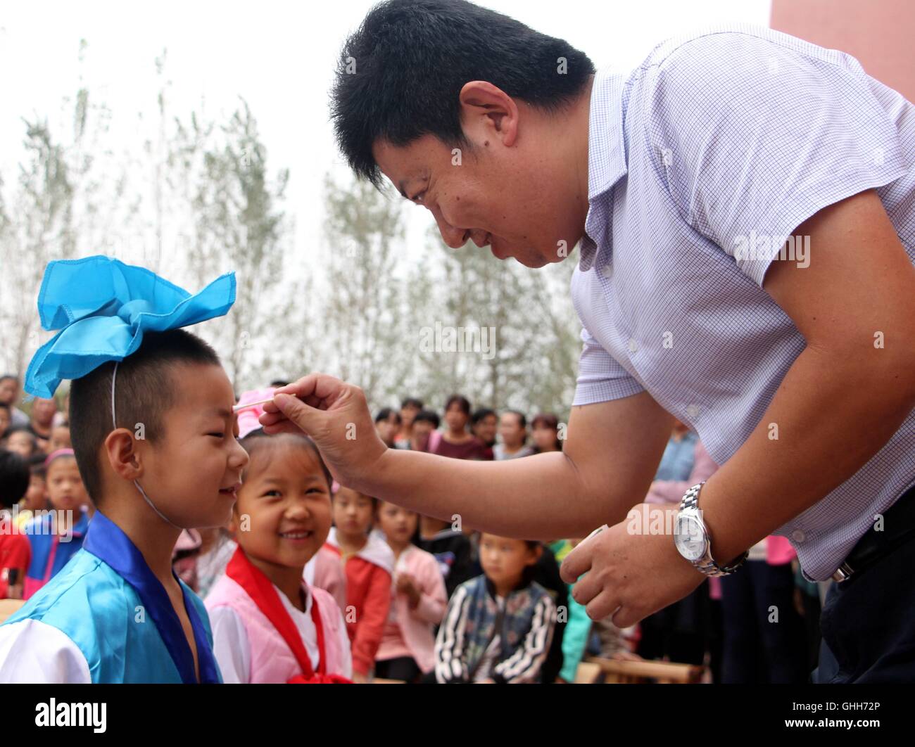 Dot on forehead hi-res stock photography and images - Alamy