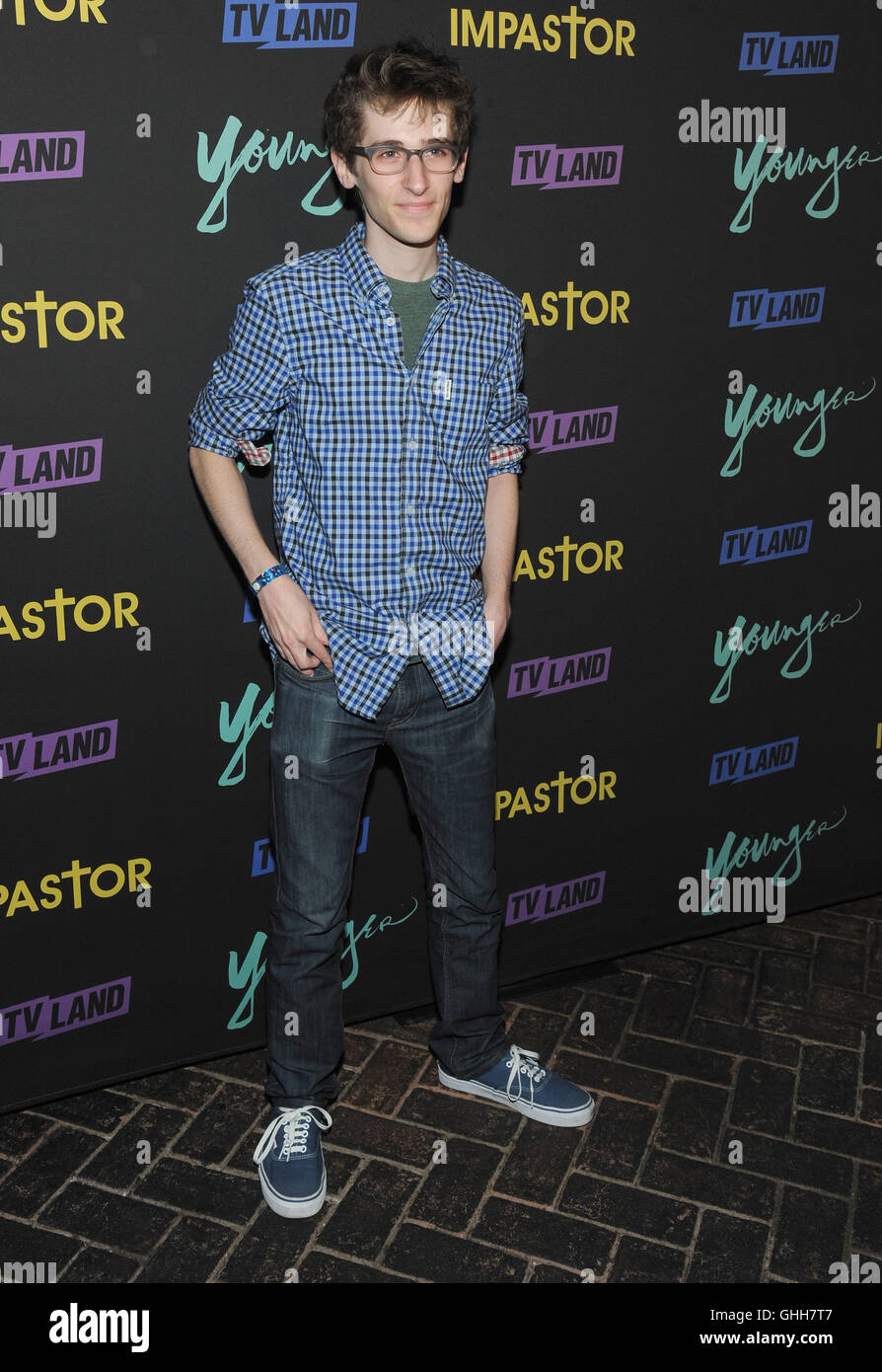 New York, USA. 27th September, 2016. Noah Robbins from the cast of ...