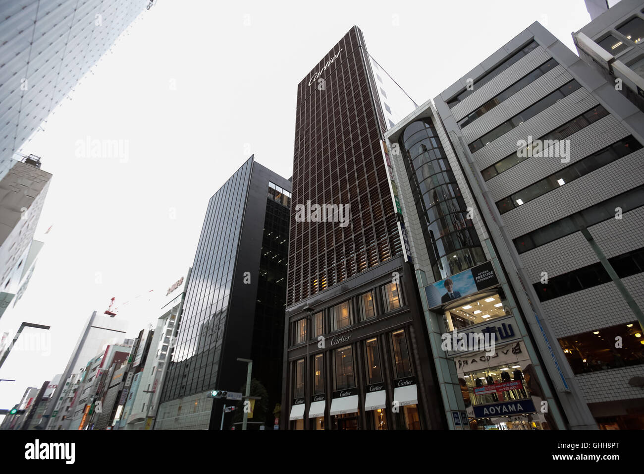 Tokyo, Japan. 28th September, 2016. Cartier reopens its flagship store ...