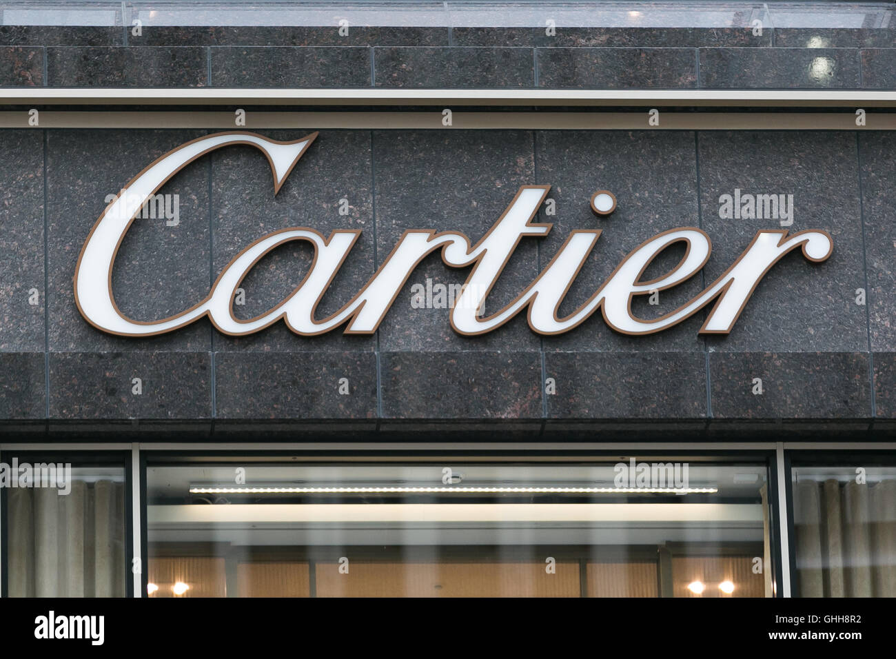 Tokyo, Japan. 28th September, 2016. Cartier reopens its flagship store ...