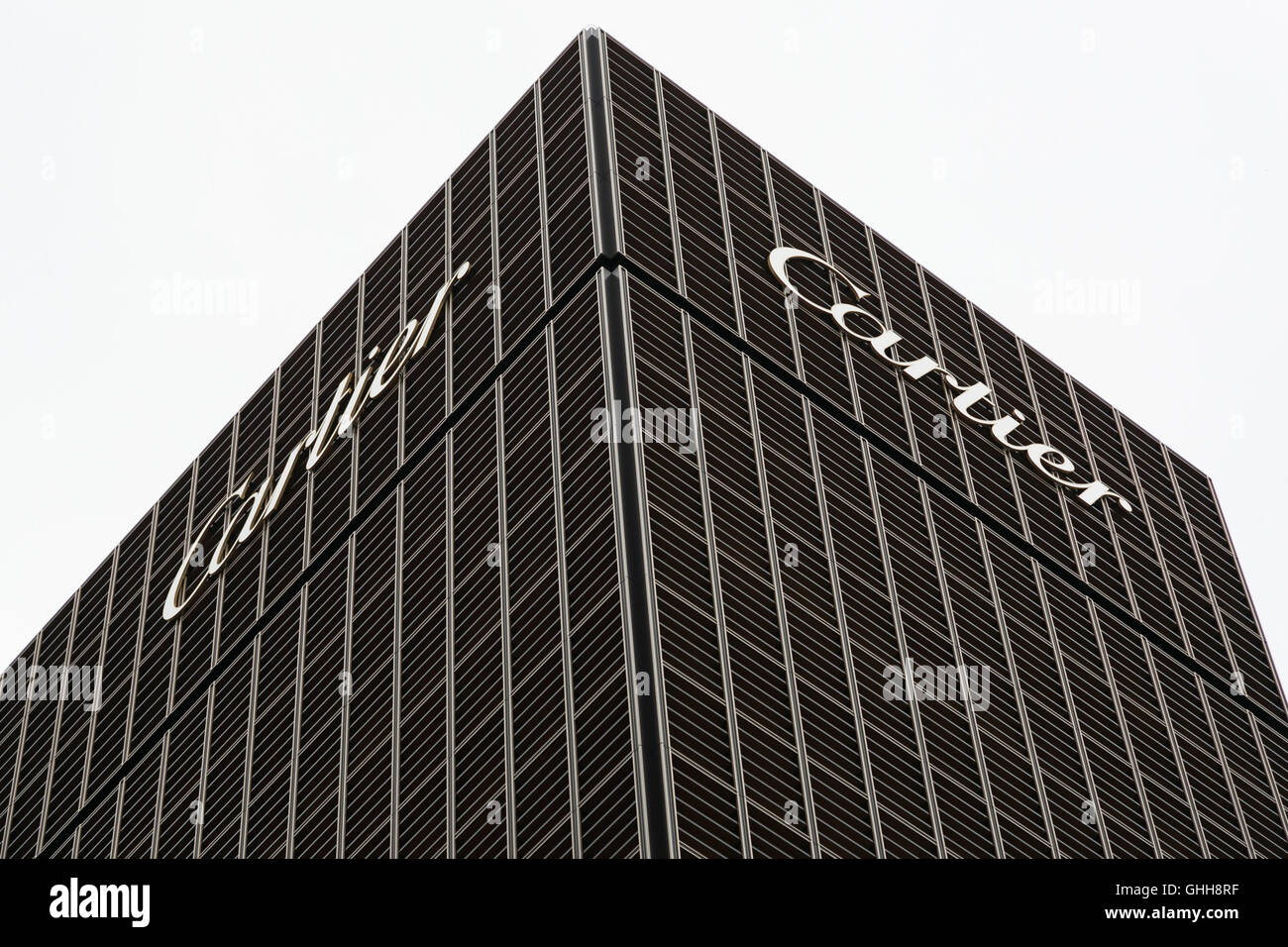 Tokyo, Japan. 28th September, 2016. Cartier reopens its flagship store ...