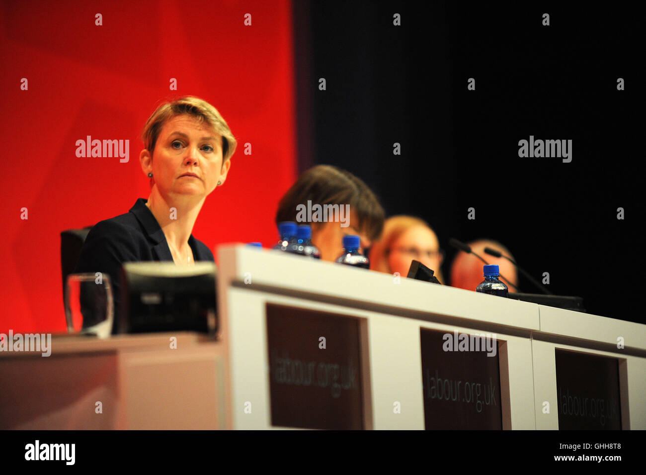 Liverpool, England. 28th September, 2016. Yvette Cooper, chair of ...
