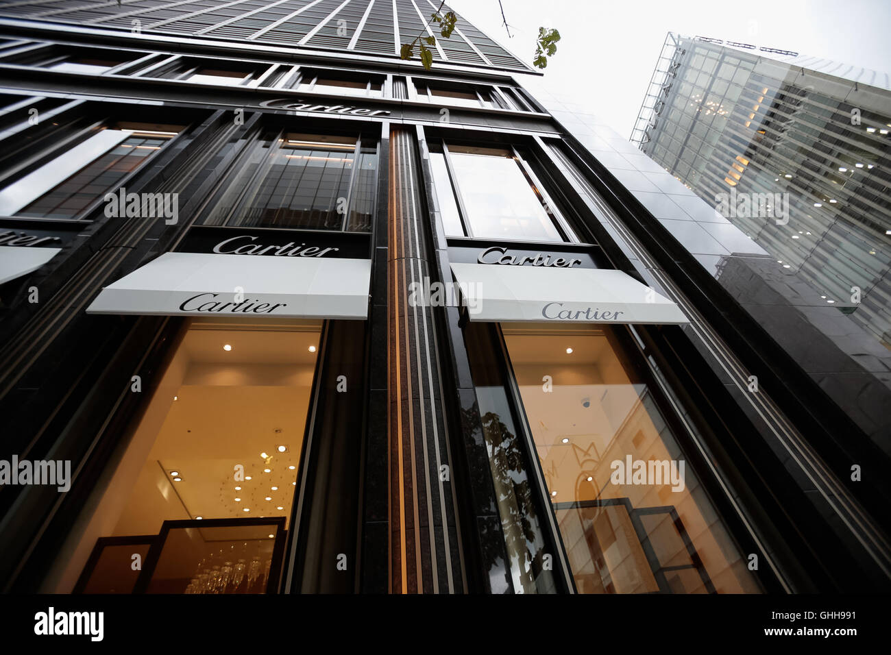 Tokyo, Japan. 28th September, 2016. Cartier reopens its flagship store ...