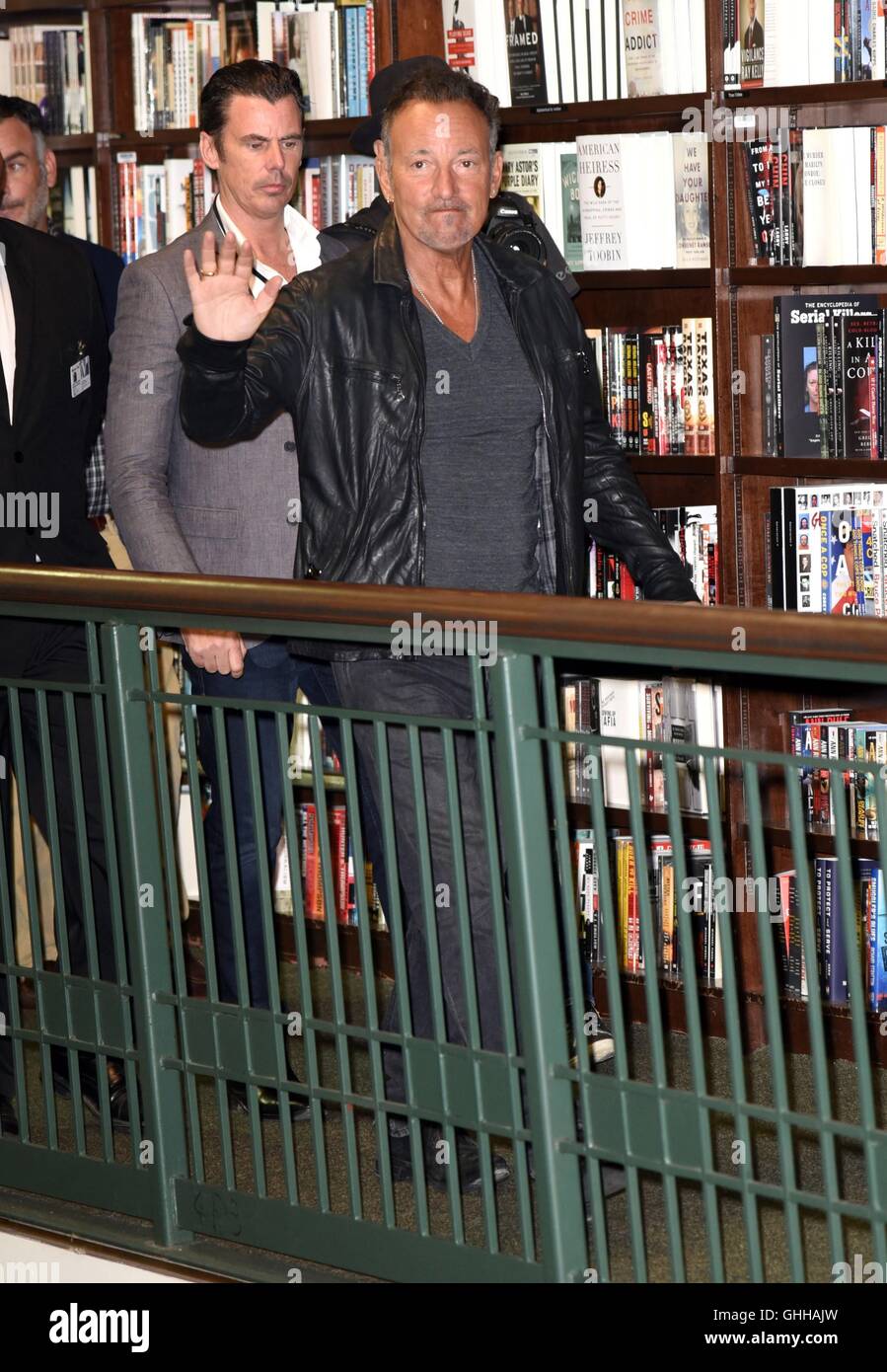 New York, NY, USA. 28th Sep, 2016. Bruce Springsteen at in-store ...
