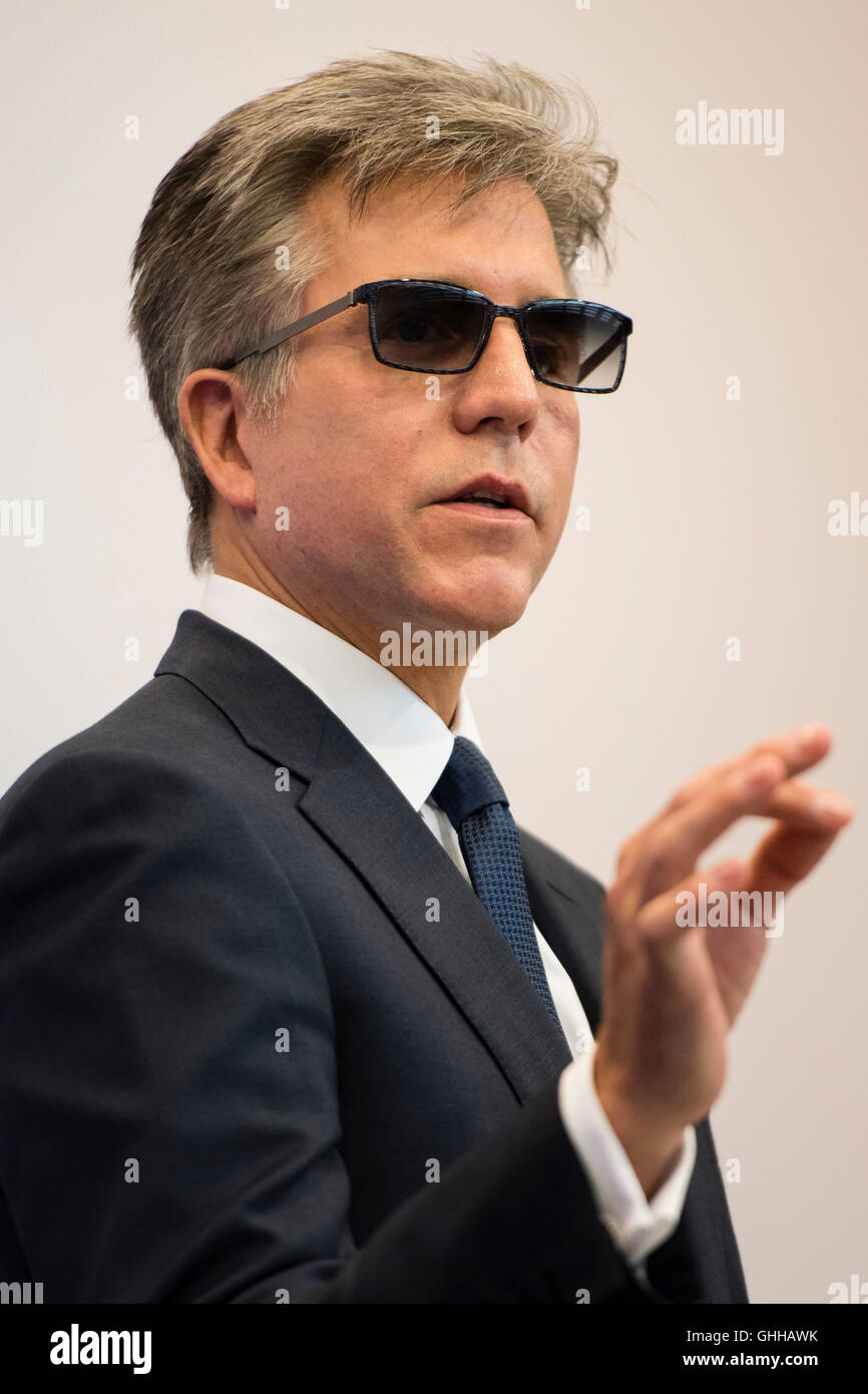 Berlin, Germany. 28th Sep, 2016. Executive spokesman of SAP SE, Bill ...