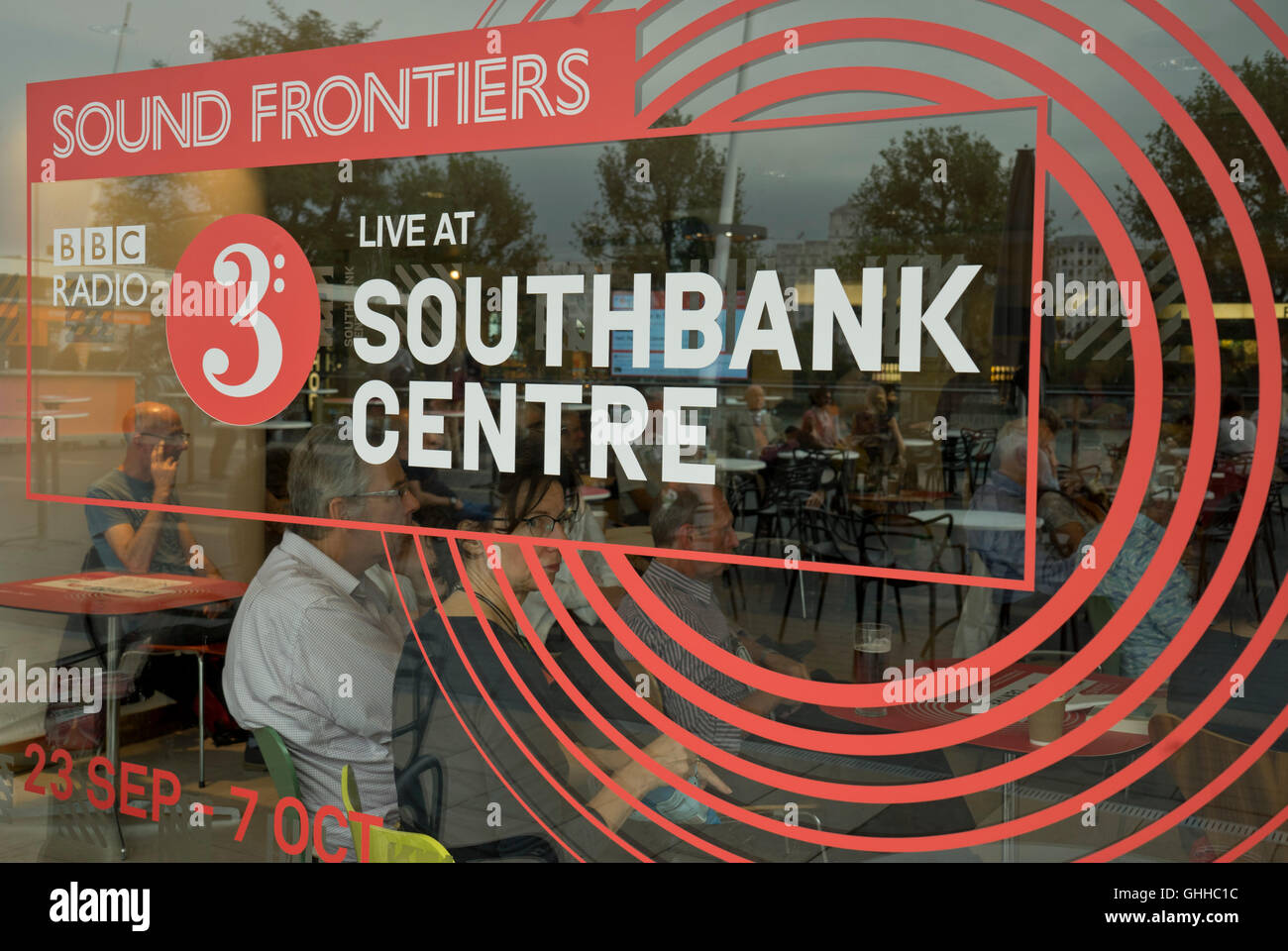 London,UK.28th September 2016. BBC Radio 3 studio at the Southbank ...