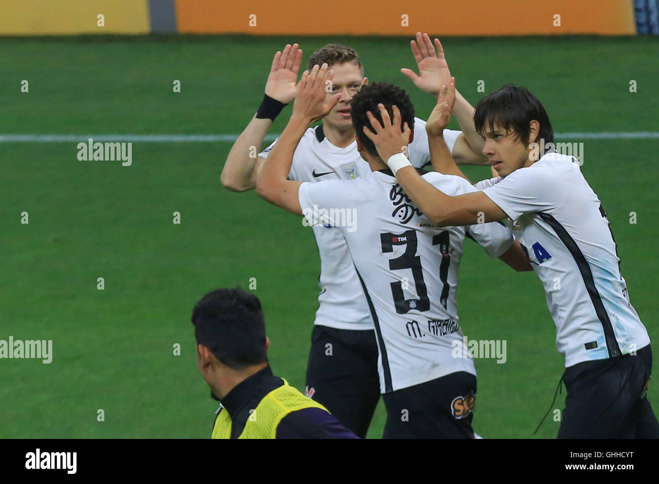 SÃO PAULO, SP - 28.09.2016: CORINTHIANS X CRUZEIRO - Romero player ...