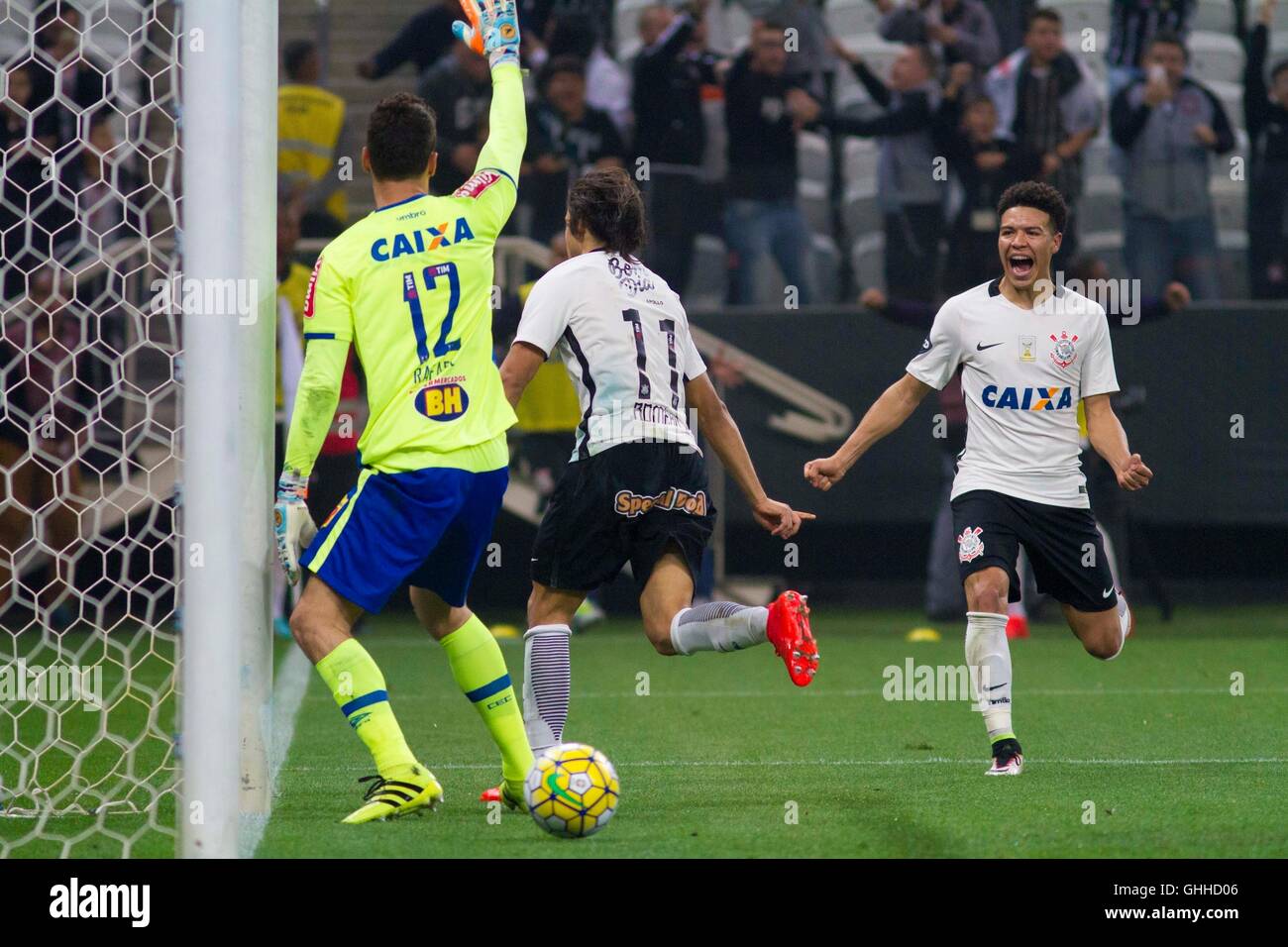 SÃO PAULO, SP - 28.09.2016: CORINTHIANS X CRUZEIRO - Celebration of the ...