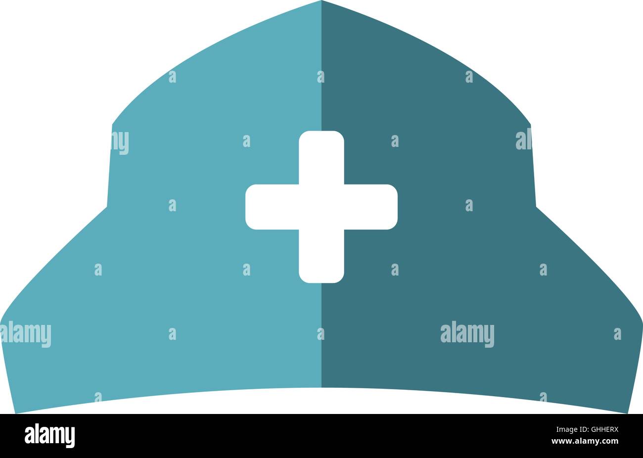 Nurse hat icon. Medical care design. Vector graphic Stock Vector Image ...