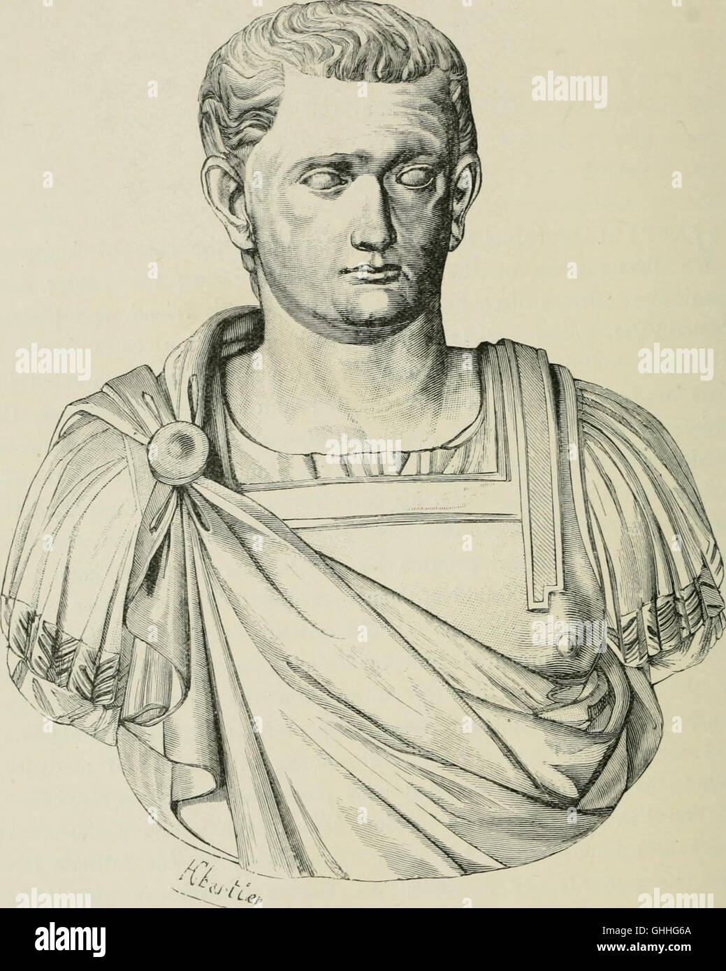 This 1883 work explores the bust of the Roman emperor Titus housed in ...