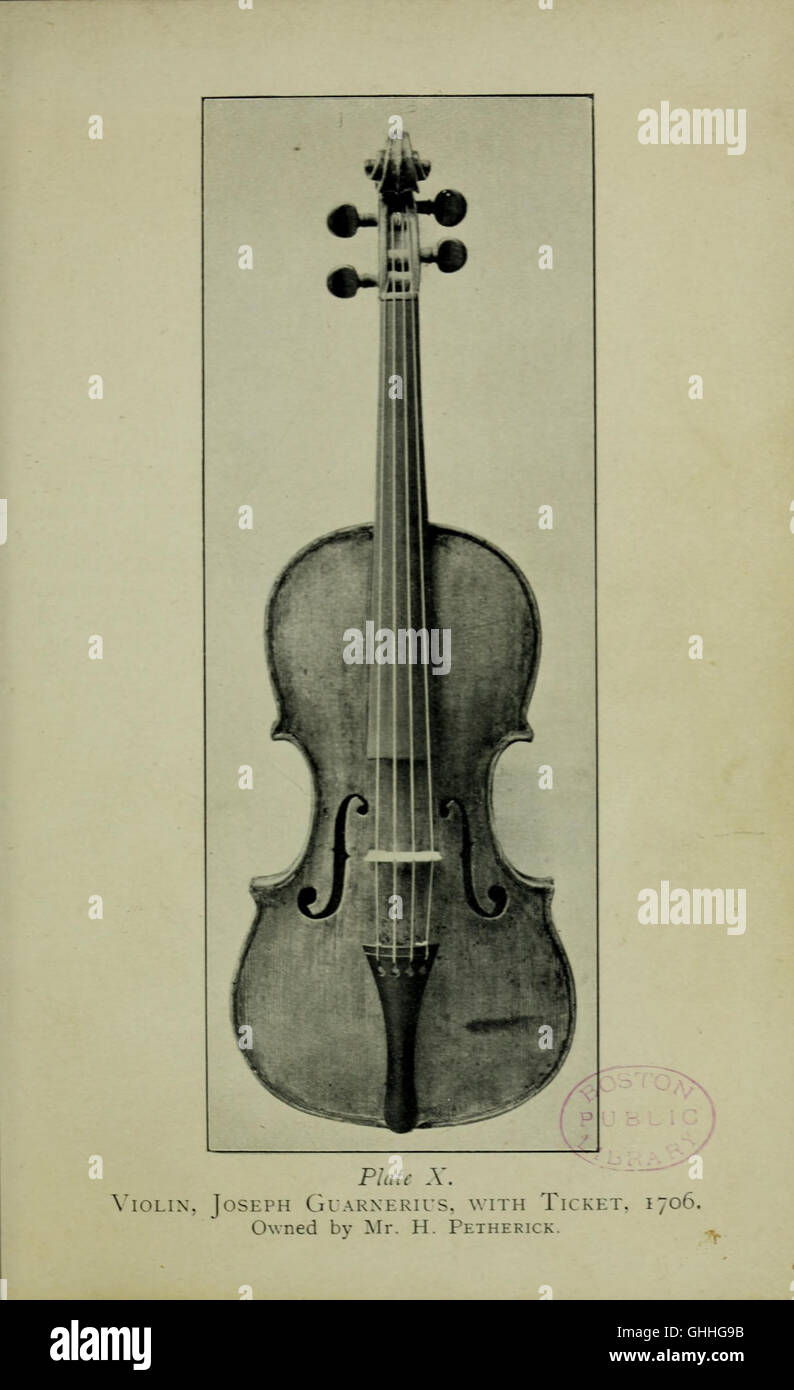 This 1906 work examines the life and artistry of Joseph Guarnerius, a ...