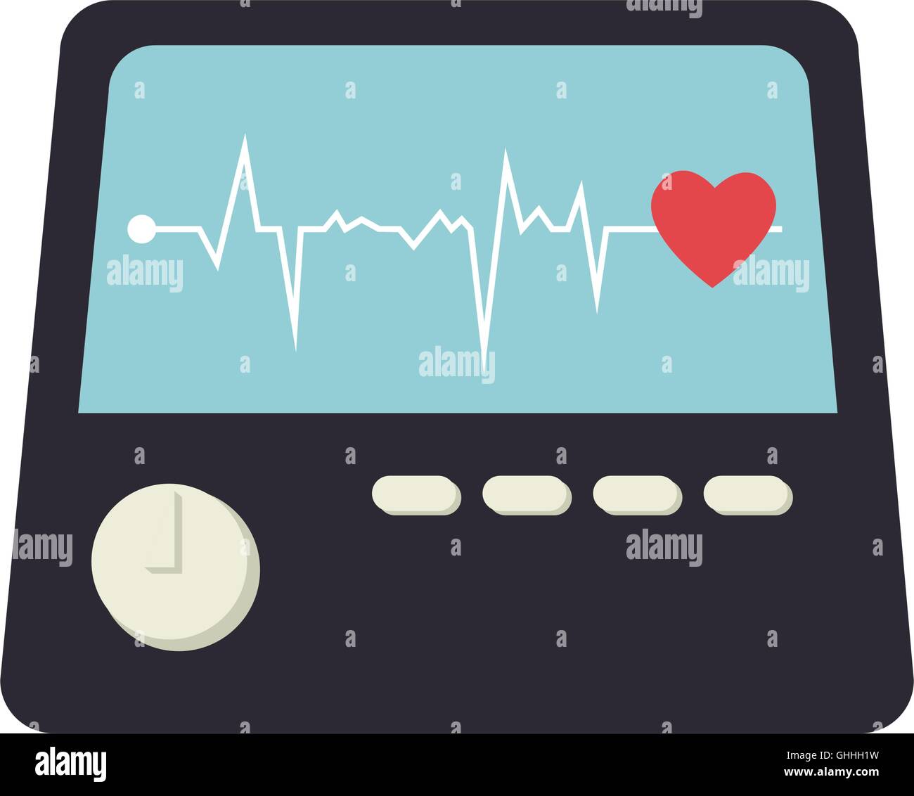 Vital signs machine Stock Vector Images - Alamy