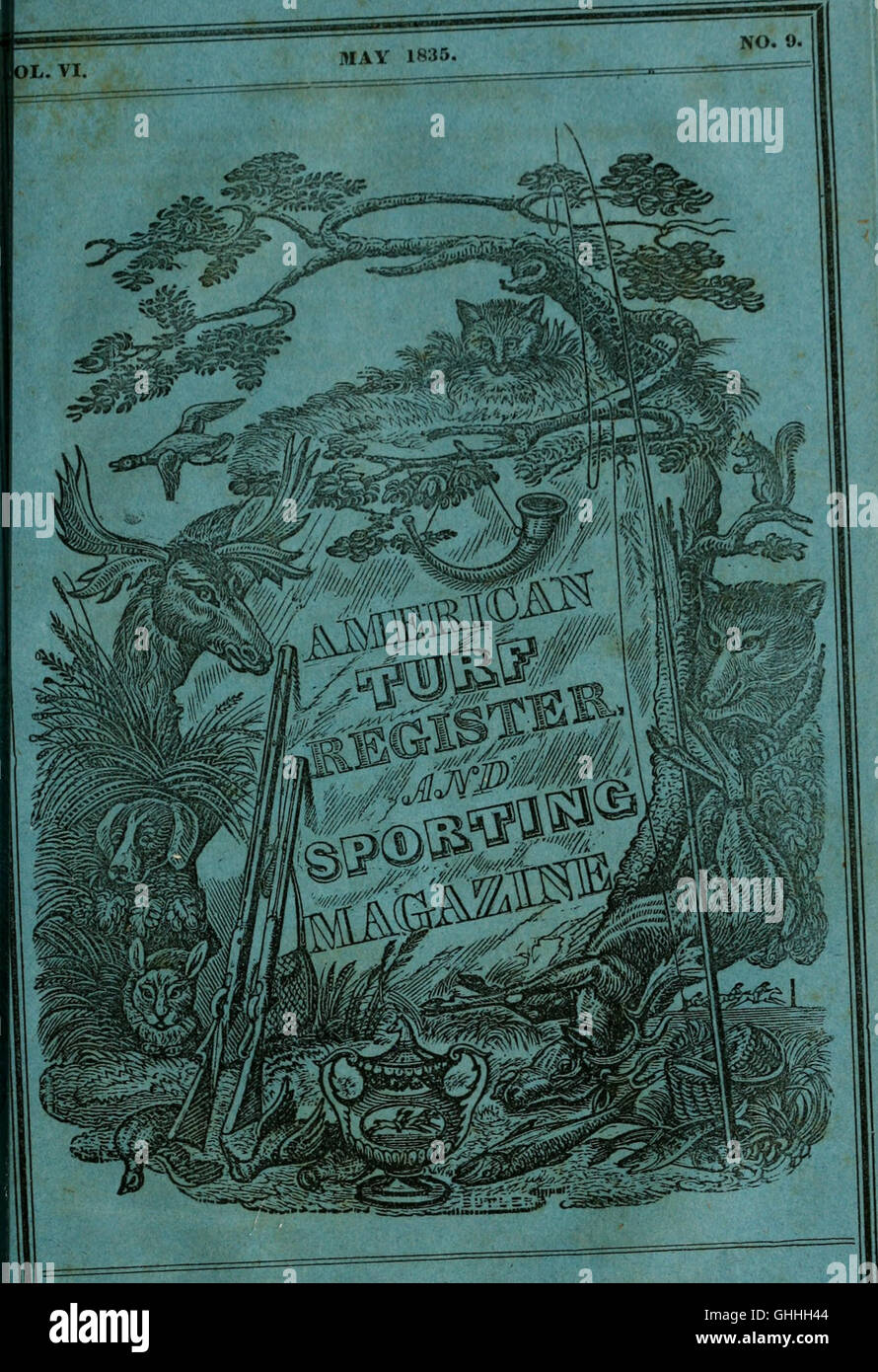 *American Turf Register and Sporting Magazine* (1835) covers various ...