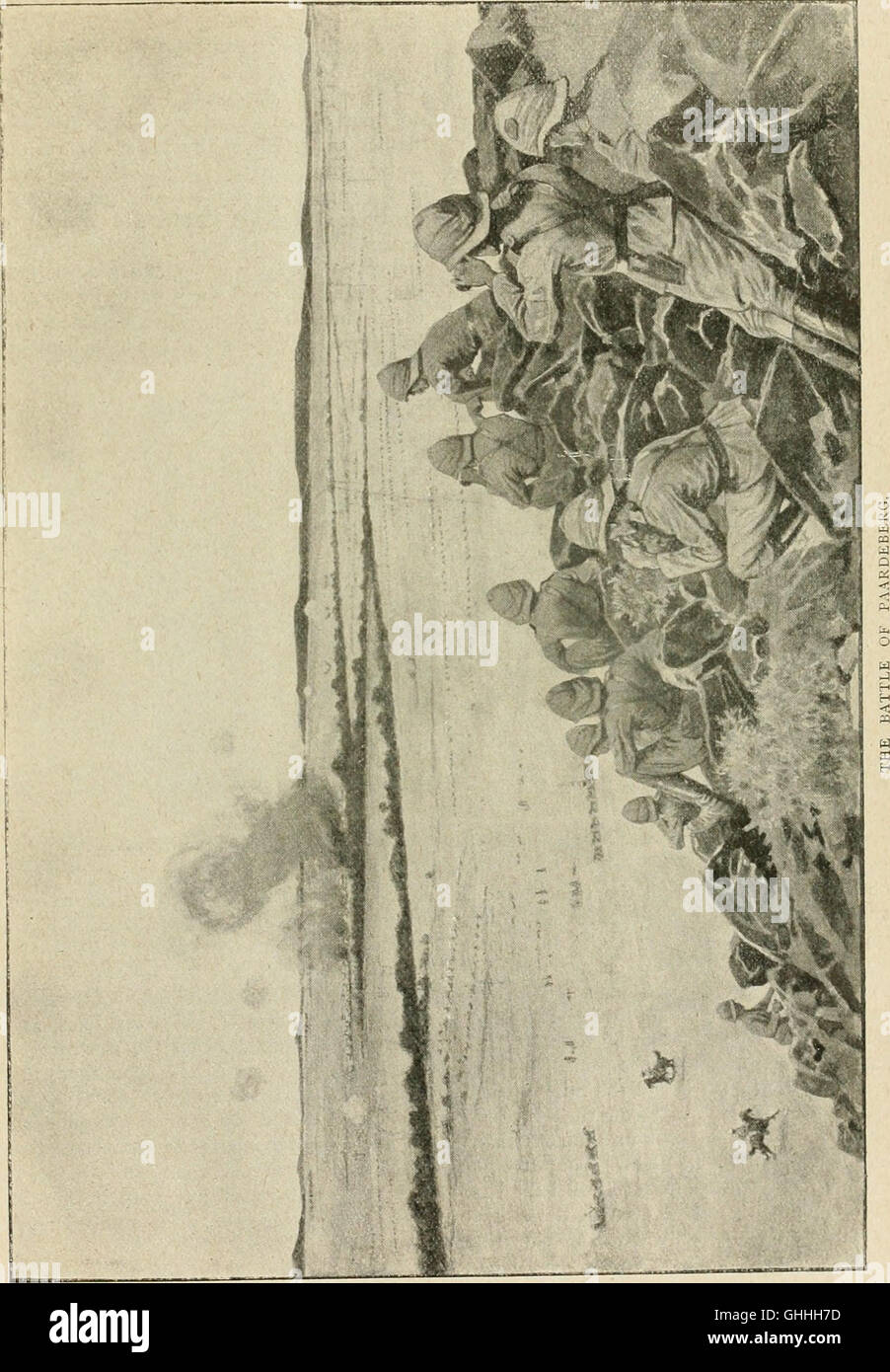 Illustration from 'Battles of the Nineteenth Century' (1901) depicting ...