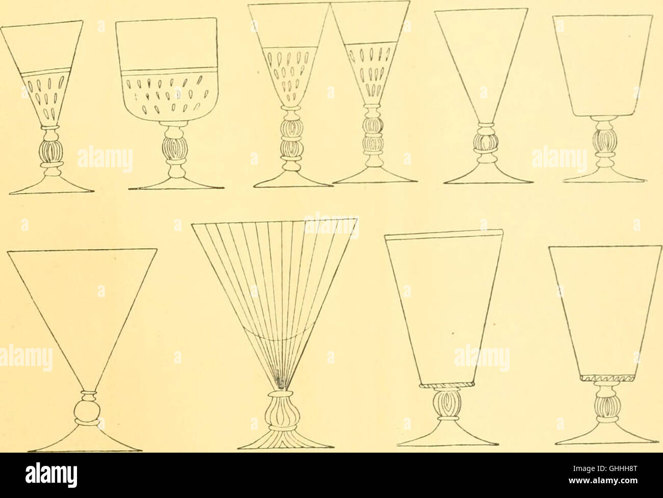 'Old English Glasses' (1897) provides an account of glass drinking ...