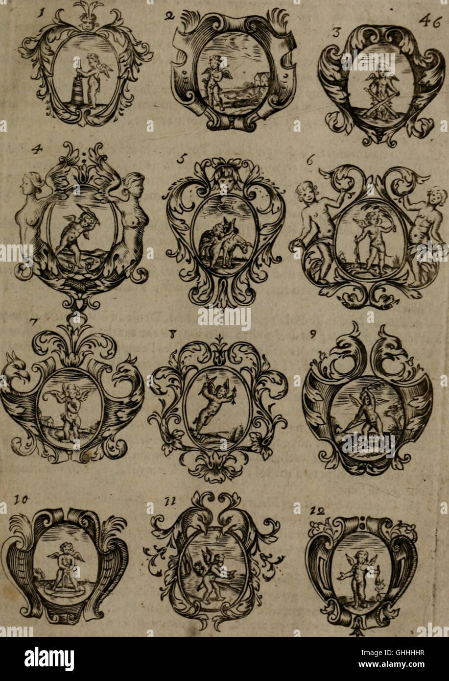 Devises et emblemes, anciennes et modernes - tirées des plus celebres ...