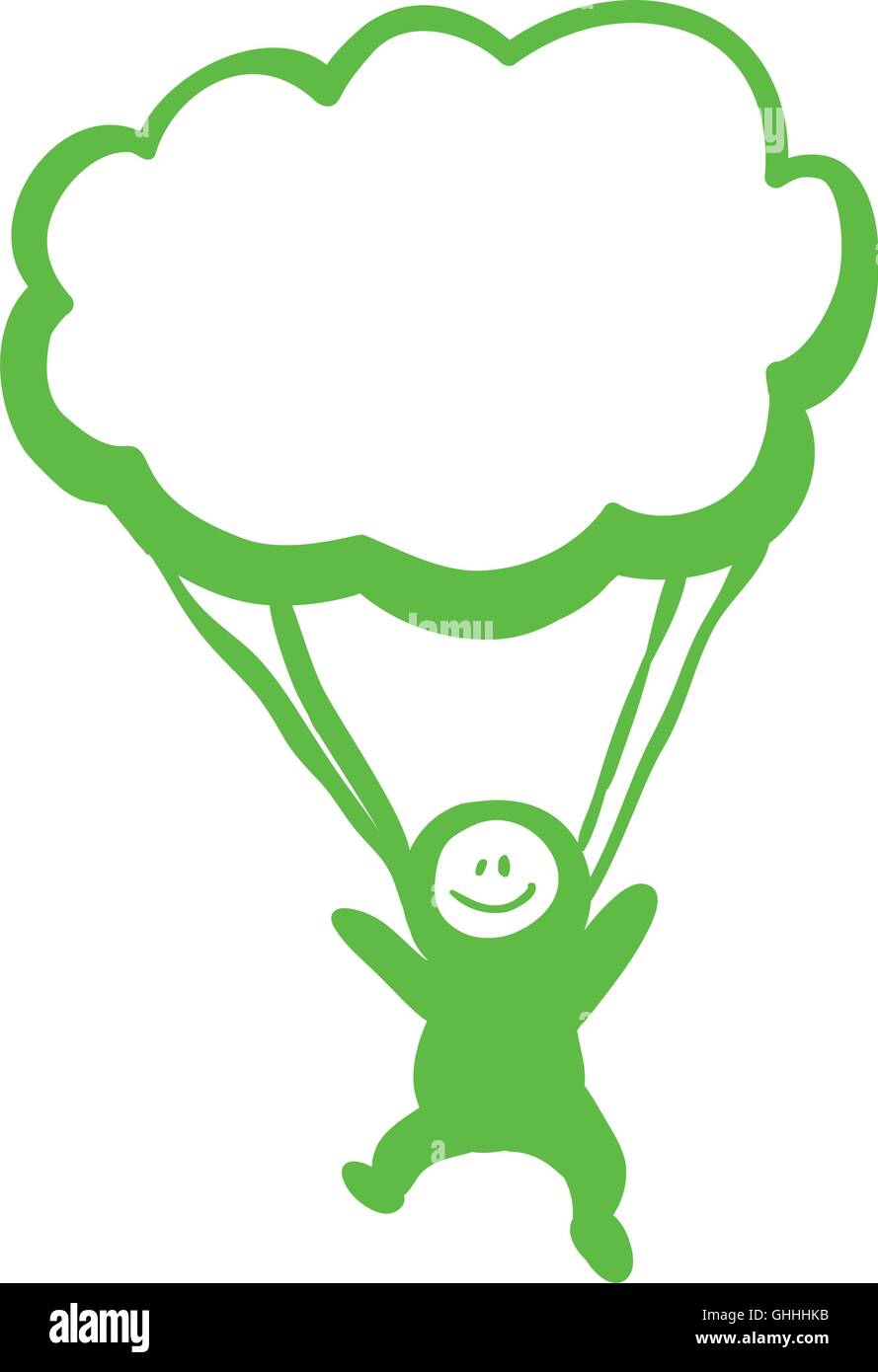 Happy Person icon. Cartoon design. Vector graphic Stock Vector Image ...
