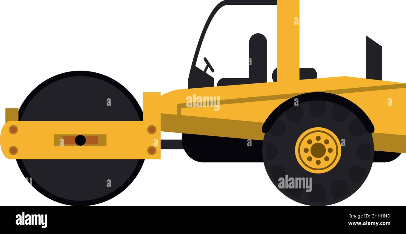 industrial steamroller icon Stock Vector Image & Art - Alamy