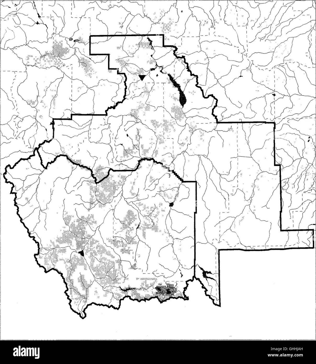 Map of dillon Black and White Stock Photos & Images - Alamy