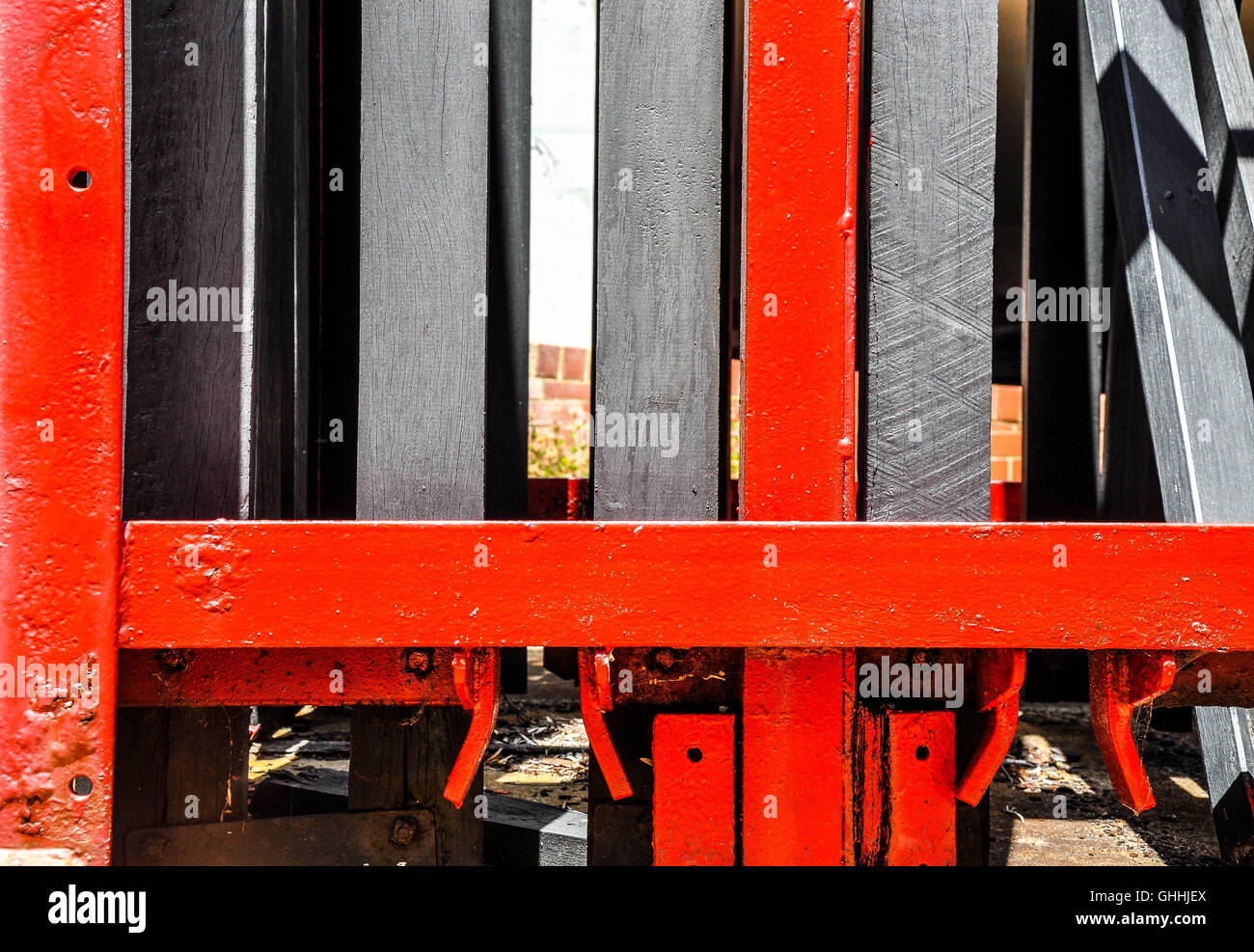 Steel pulleys hi-res stock photography and images - Alamy