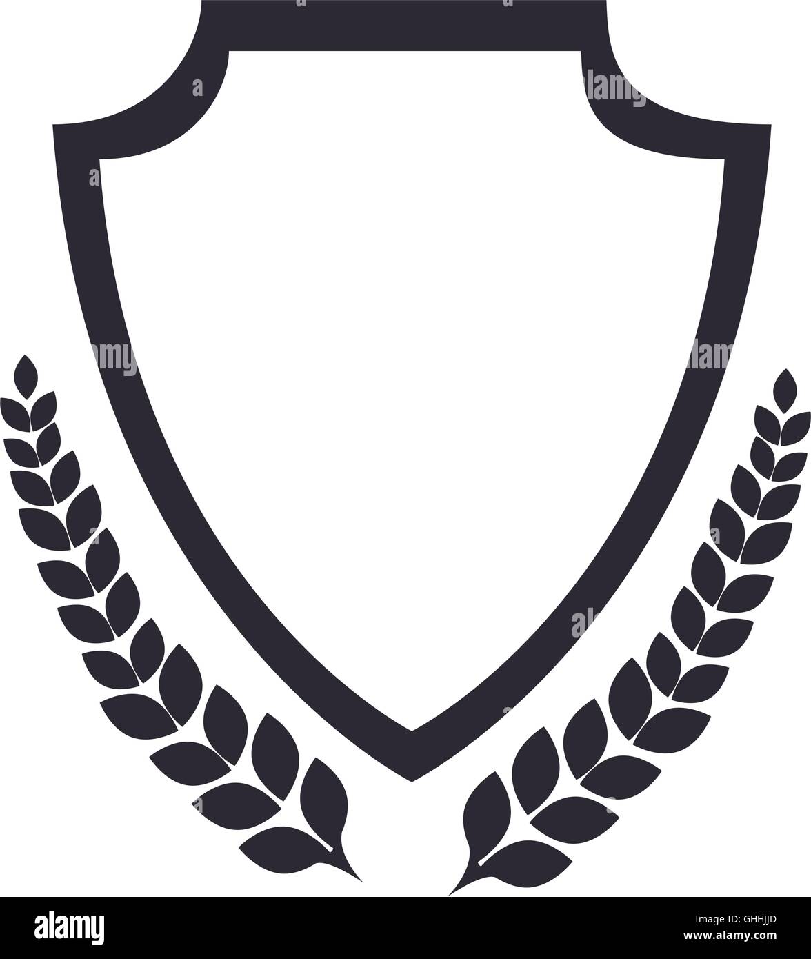 badge vintage shield icon vector illustration Stock Vector Image & Art ...