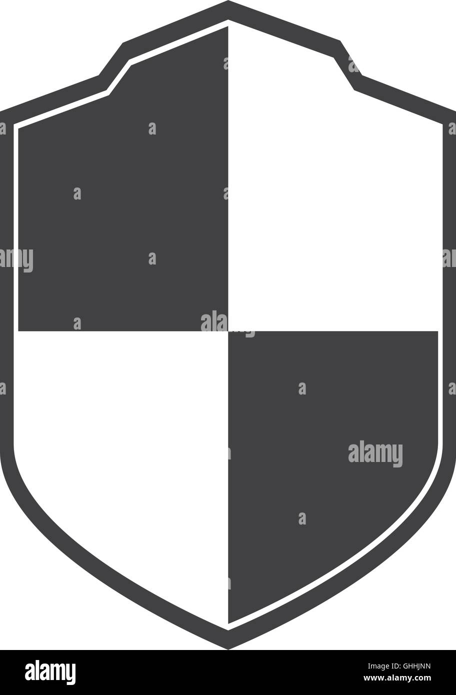 badge vintage shield icon vector illustration Stock Vector Image & Art ...