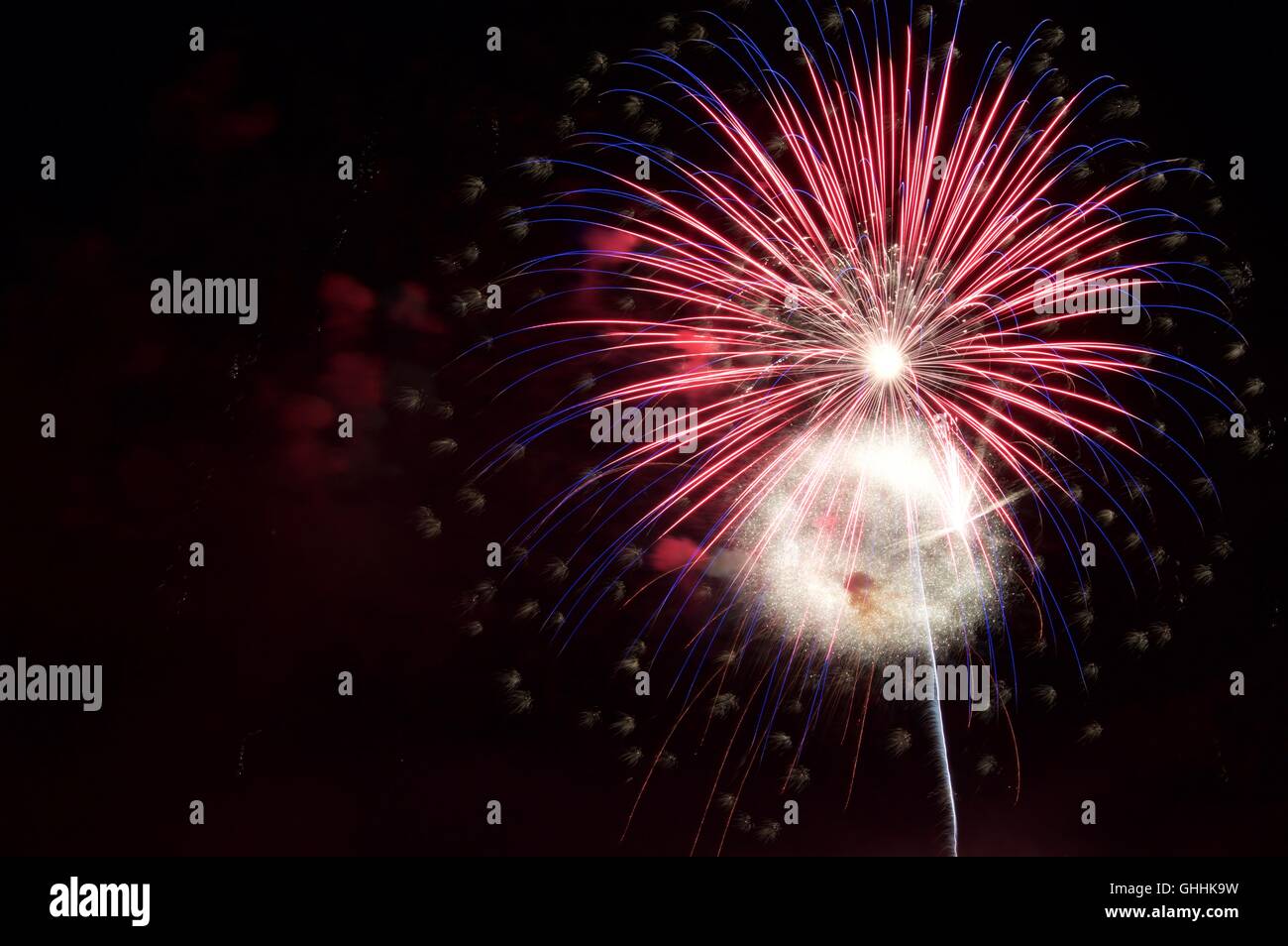 A dazzling fireworks display Stock Photo - Alamy