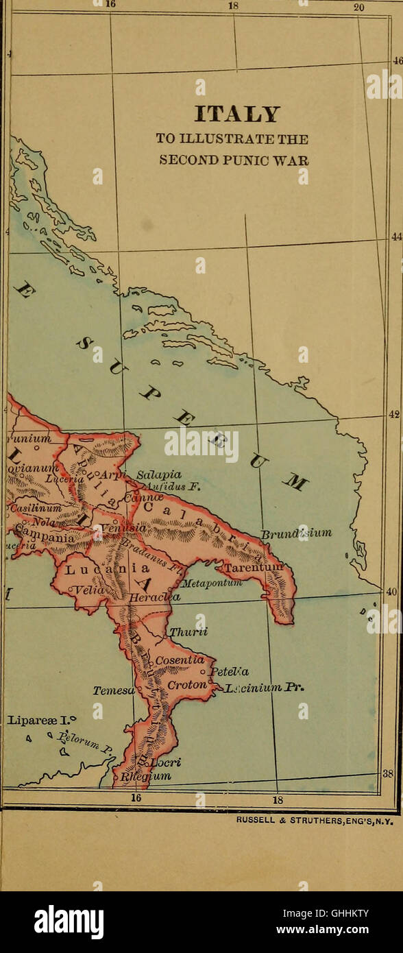 Punic wars map hi-res stock photography and images - Alamy