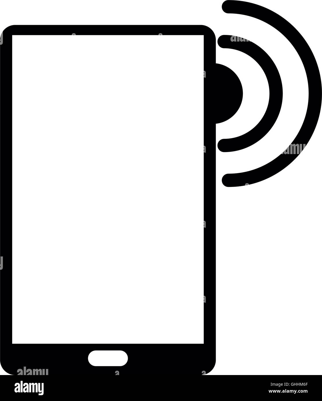 modern cellphone ringing icon Stock Vector Image & Art - Alamy