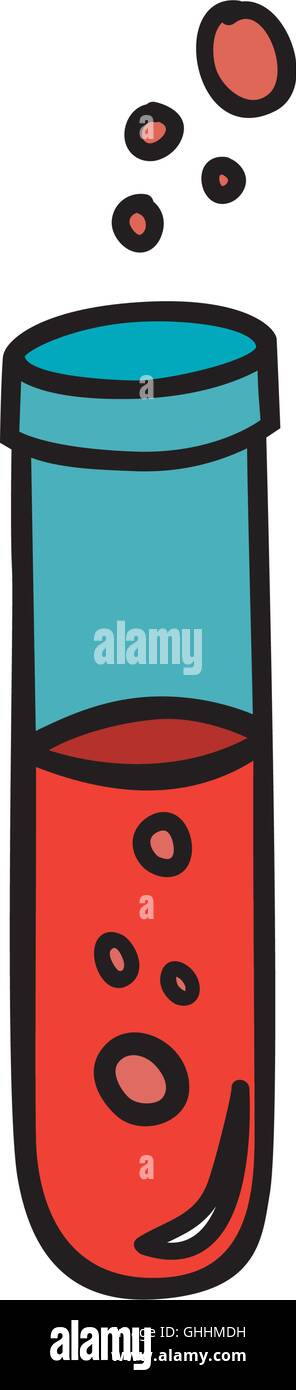 Chemistry sample flask isolated icon Stock Vector Image & Art - Alamy