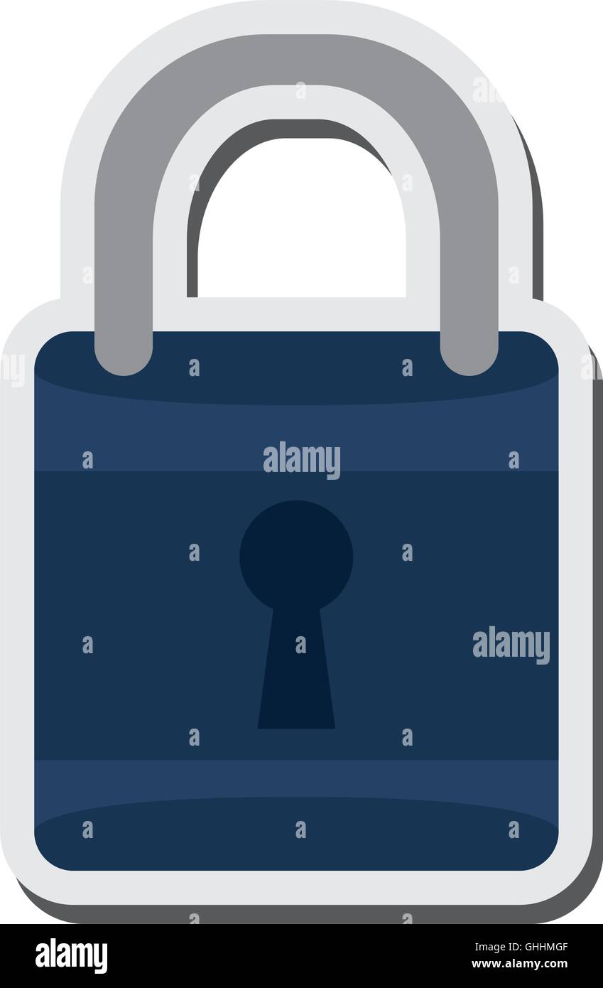 safety lock icon Stock Vector Image & Art - Alamy