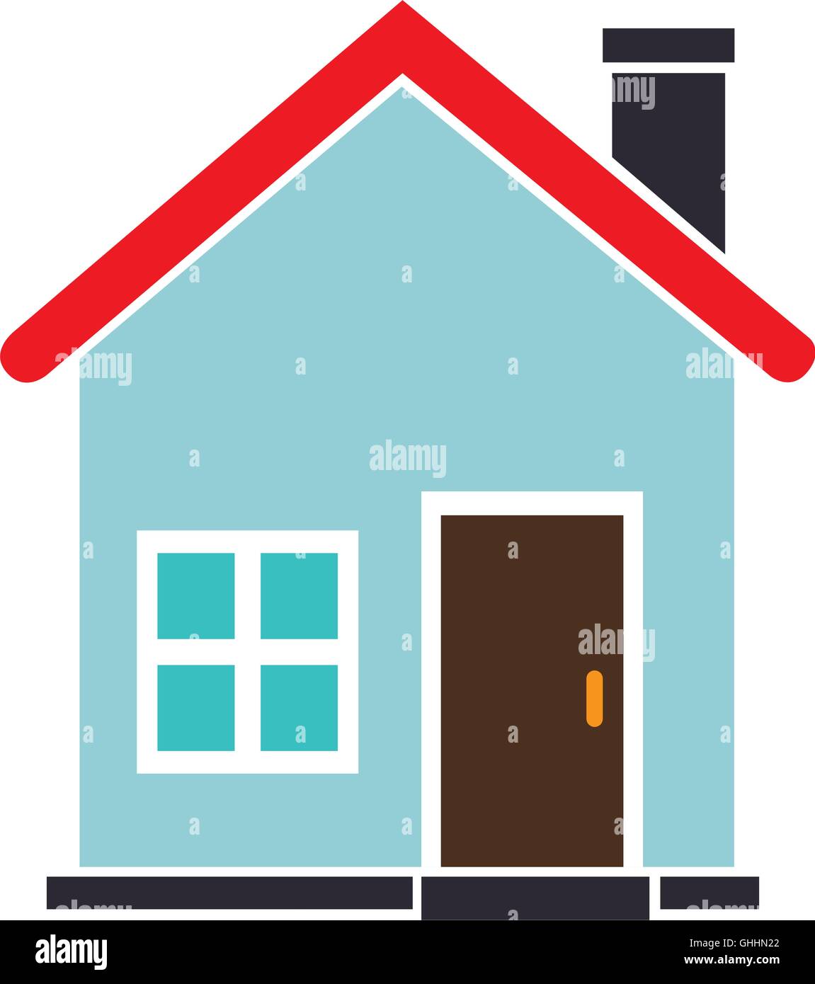 real estate house icon vector Stock Vector Image & Art - Alamy