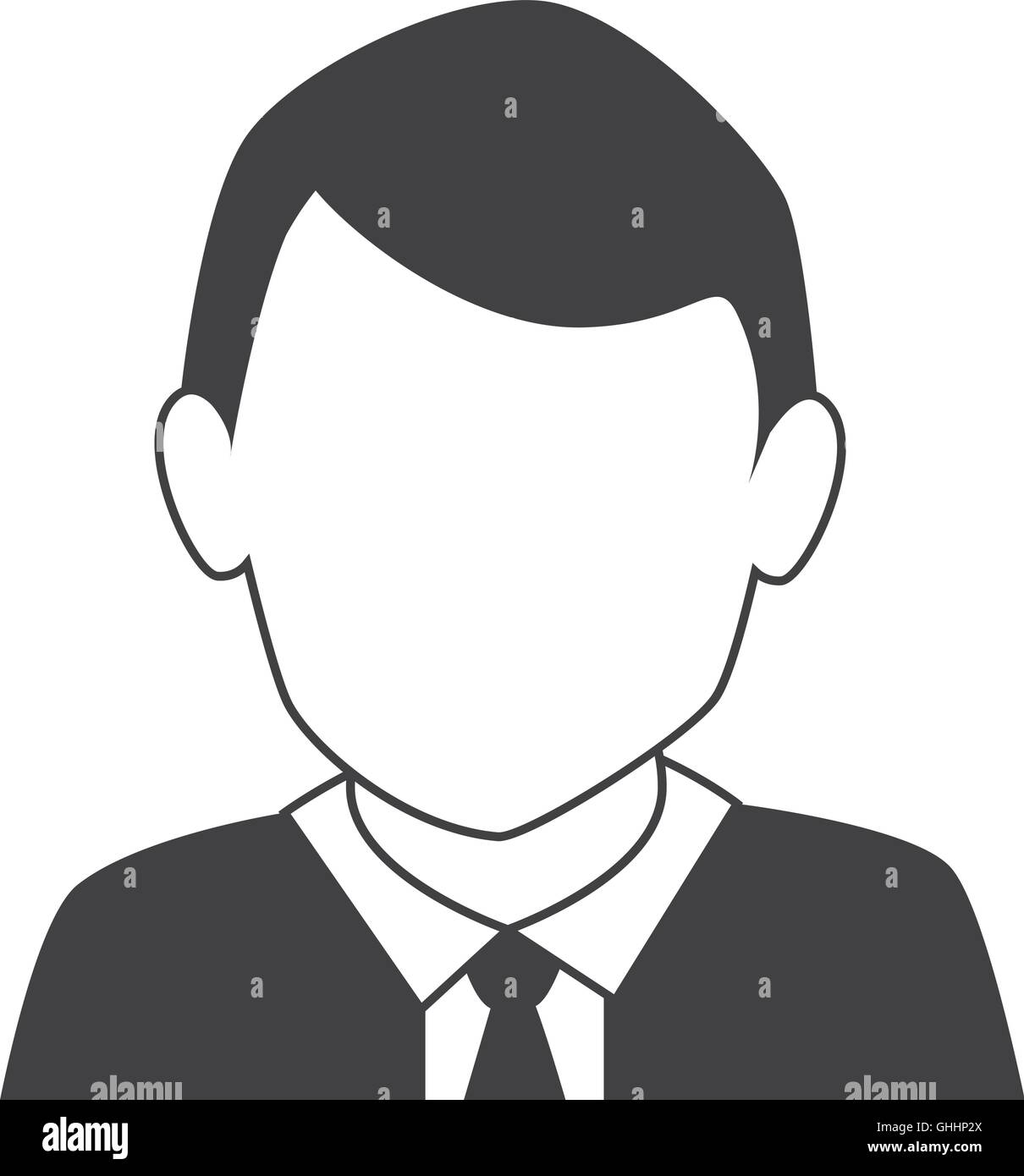 male profile face icon vector illustration Stock Vector Image & Art - Alamy