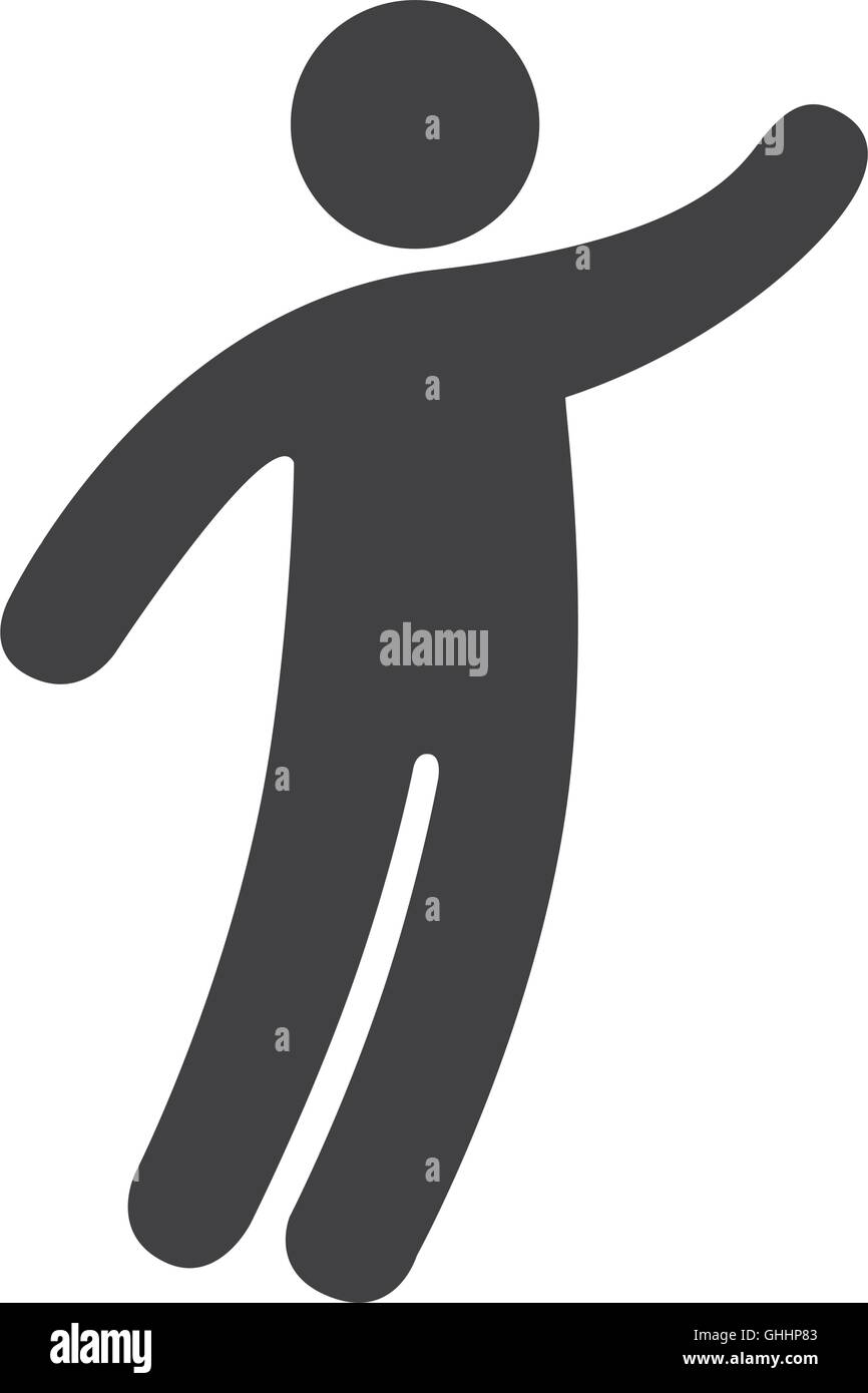 human person pictogram woman profile face icon vector illustration ...