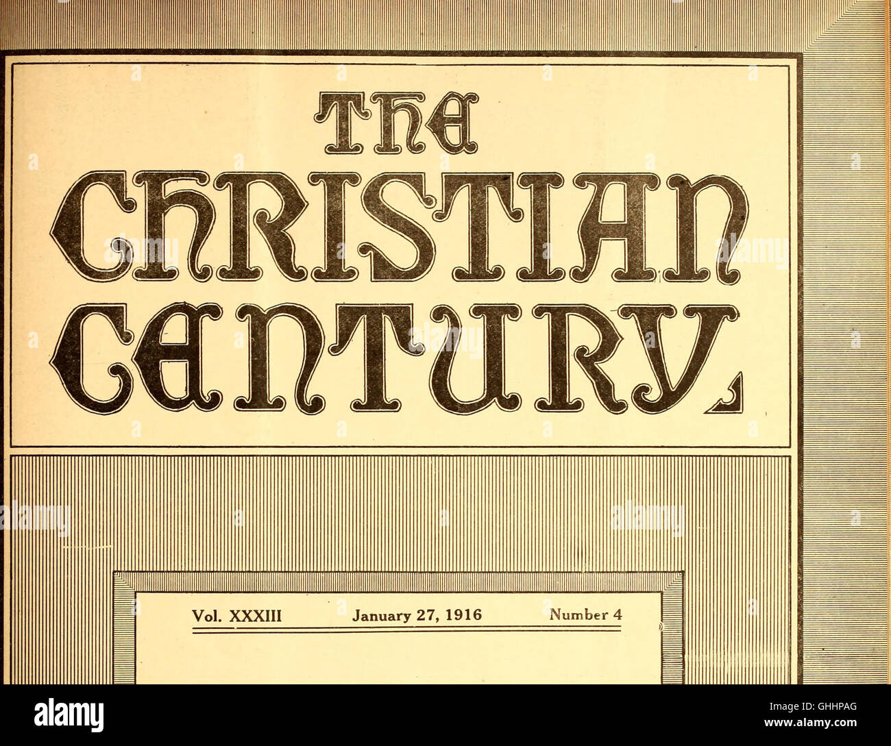 The 1916 edition of *Christian Century* offers insightful commentary on ...
