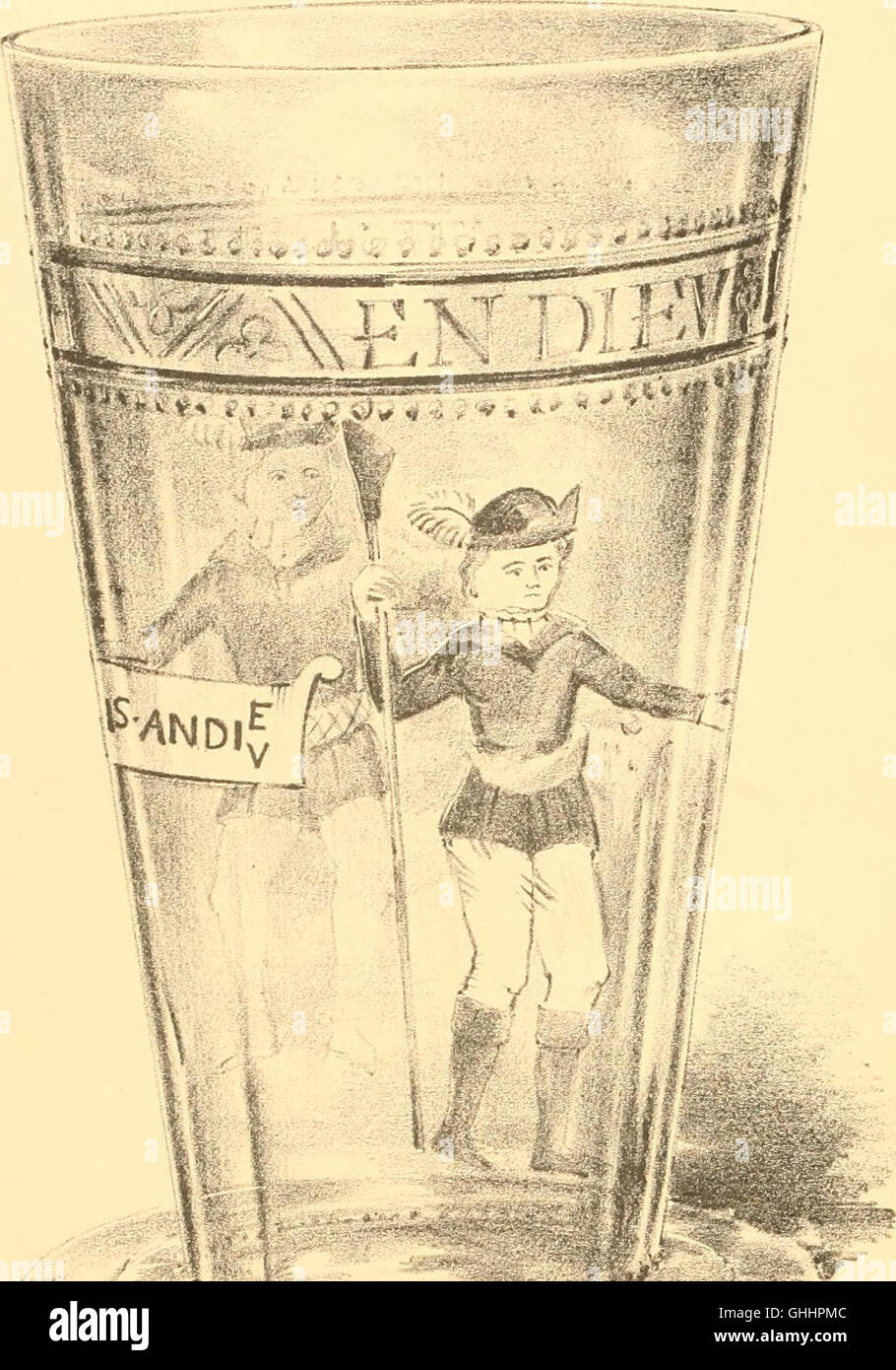 Old English Glasses (1897) documents the history of glass drinking ...