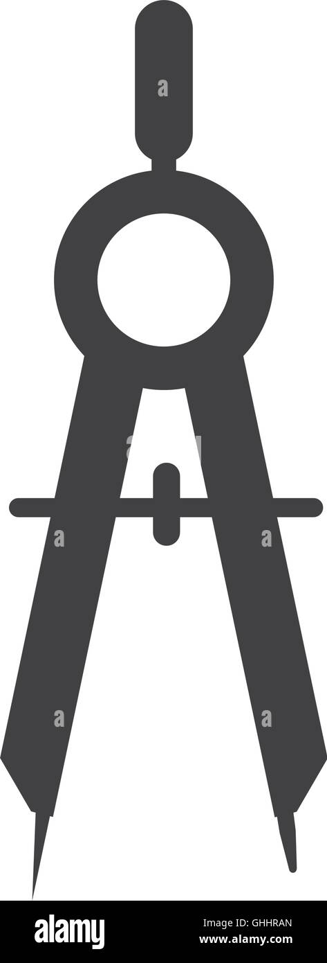 compass architecture tool icon vector graphic Stock Vector Image & Art ...