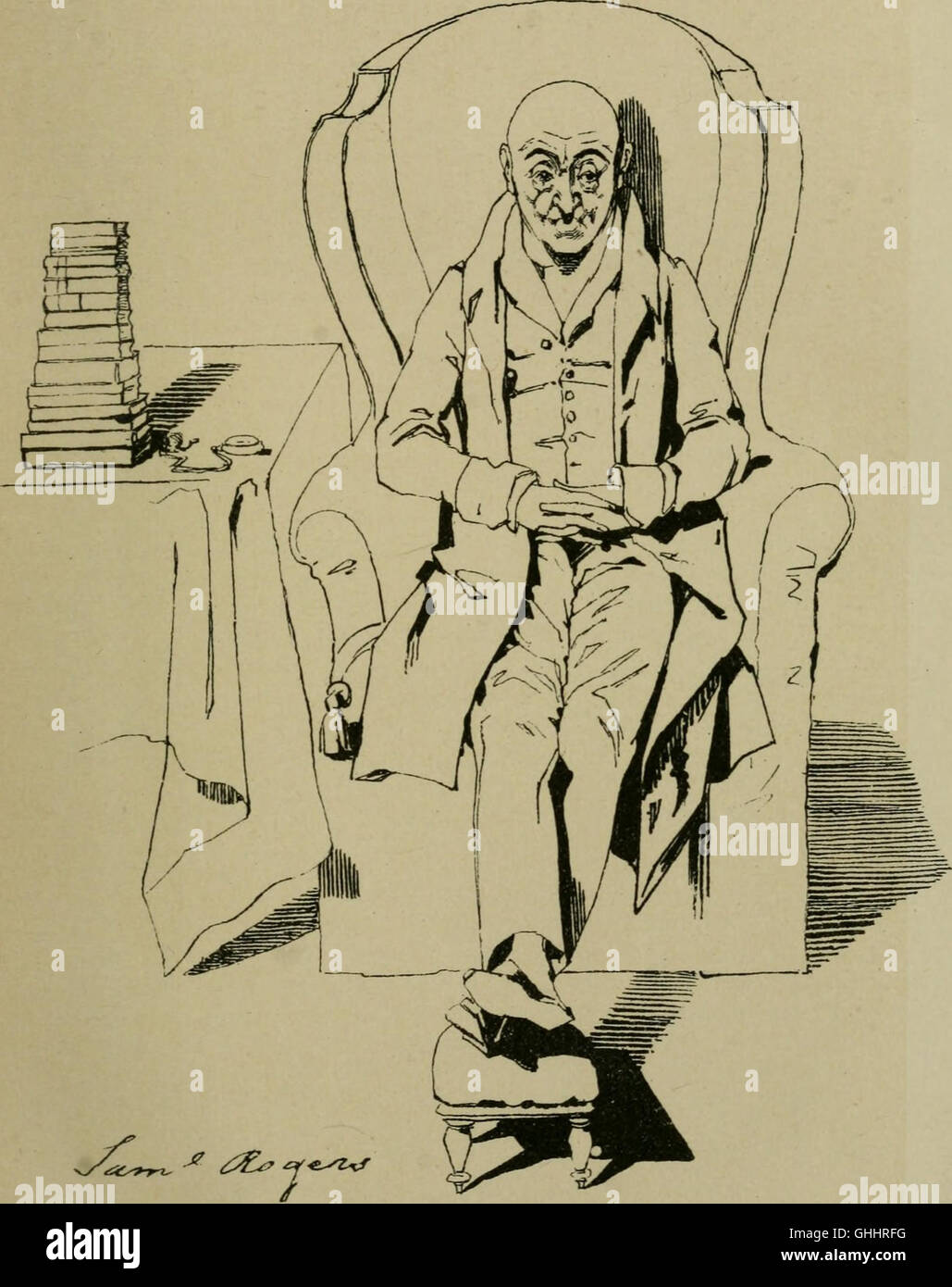 A collection of portraits by Daniel Maclise featuring 22 prominent ...