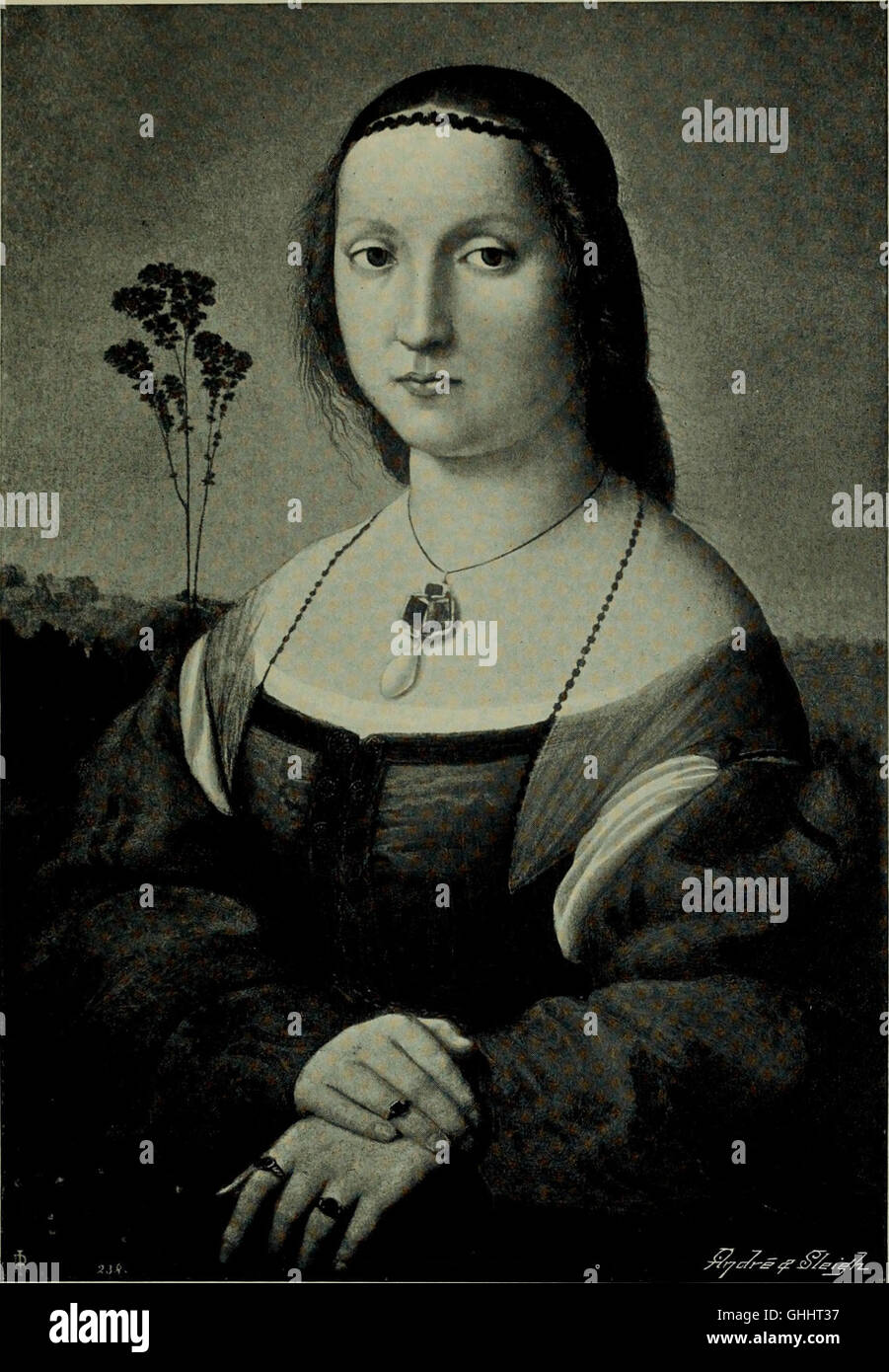 This 1895 book explores the early works of the Renaissance artist ...