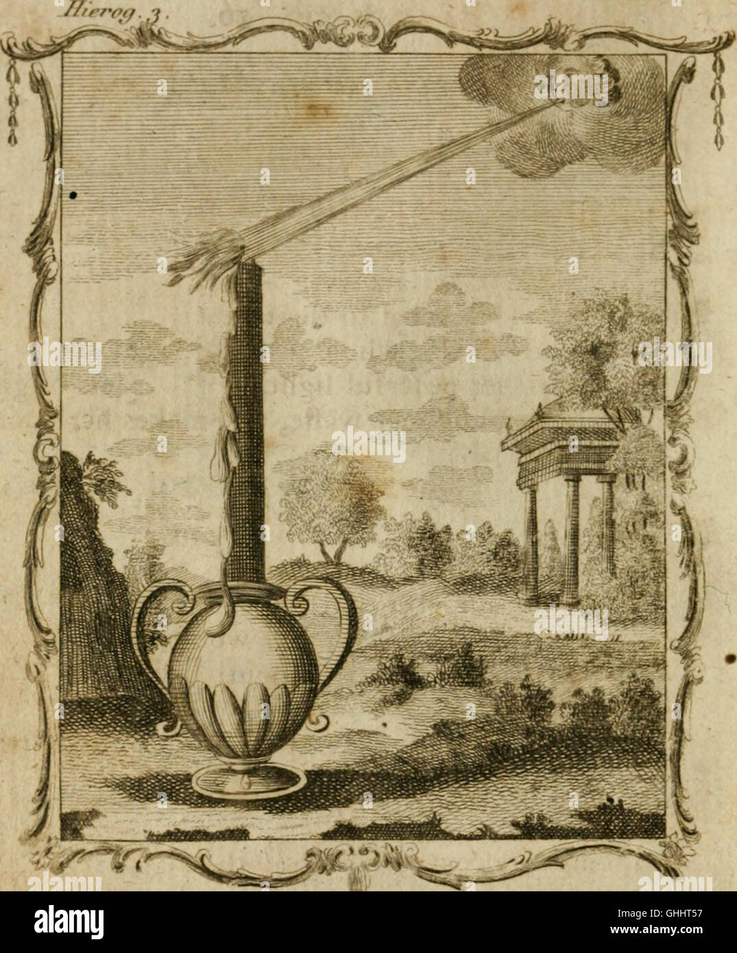 This 1777 work presents moral and divine emblems, along with ...