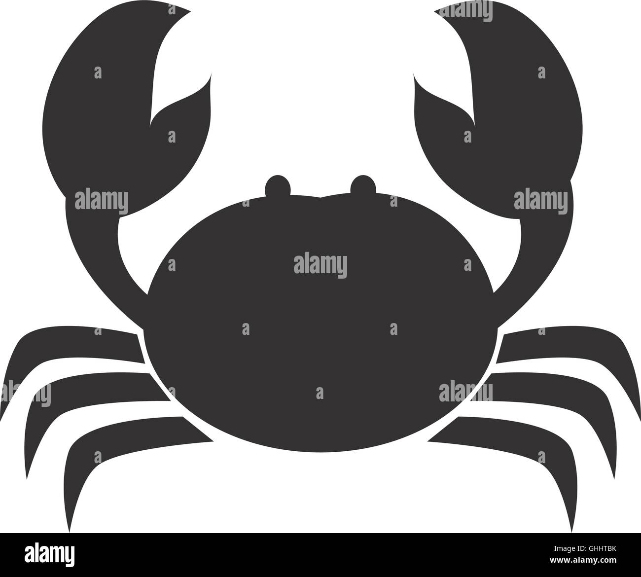cartoon crab icon Stock Vector Image & Art - Alamy