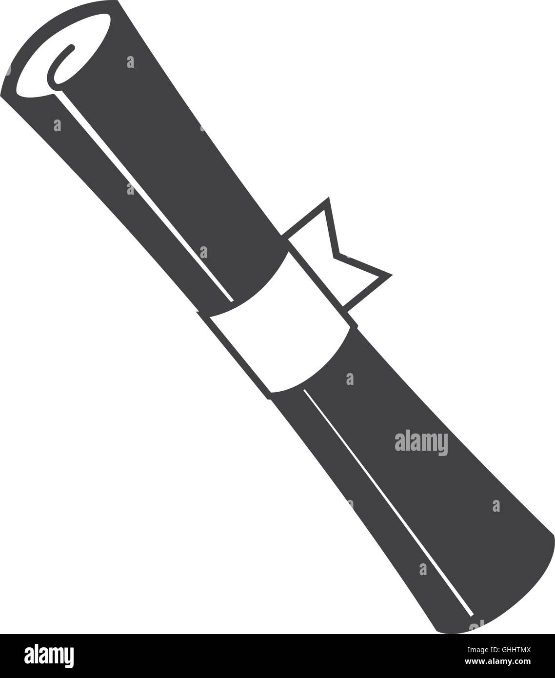 Doctorate degree scroll Stock Vector Images - Alamy