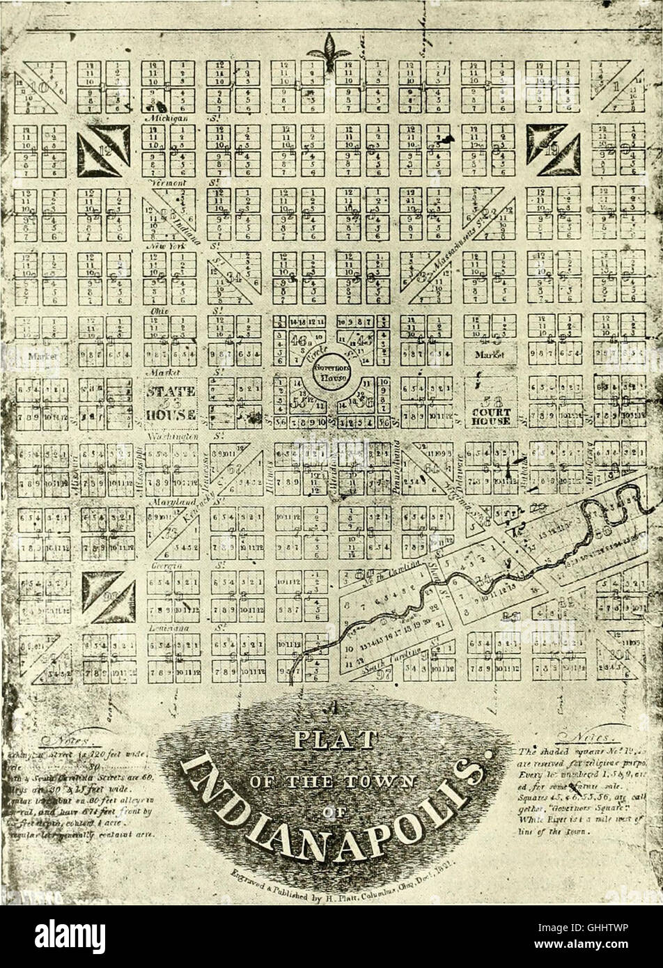 This 1919 history of Indiana covers its indigenous past, territorial ...