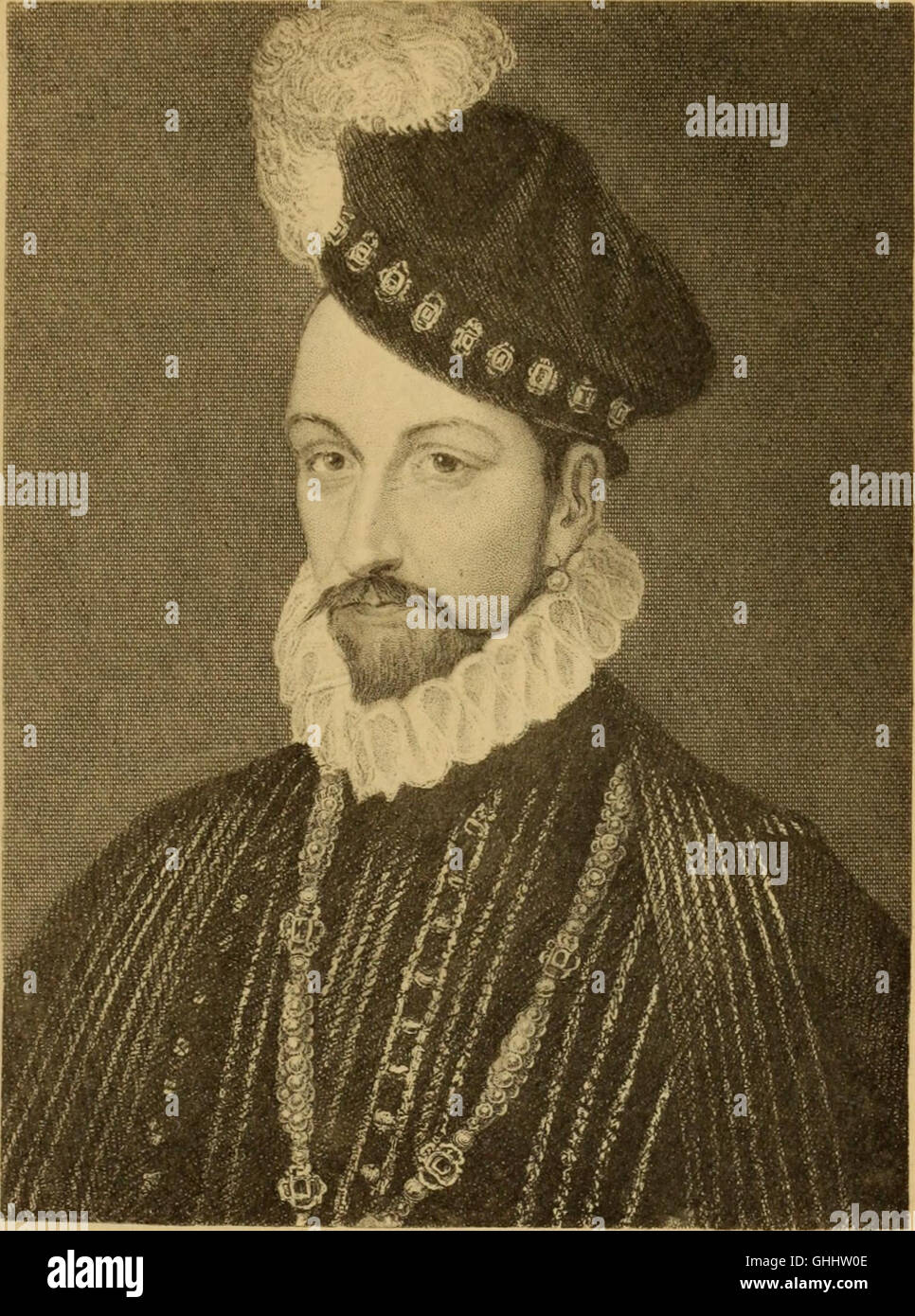 This 1900 work discusses the decline of the Valois dynasty and the ...