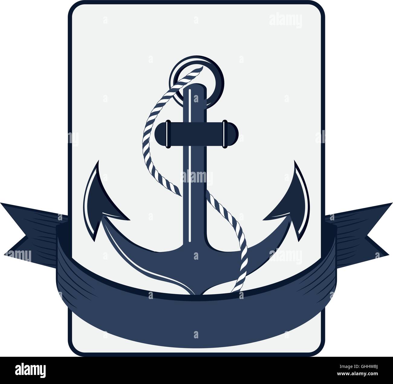classic anchor emblem icon Stock Vector Image & Art - Alamy