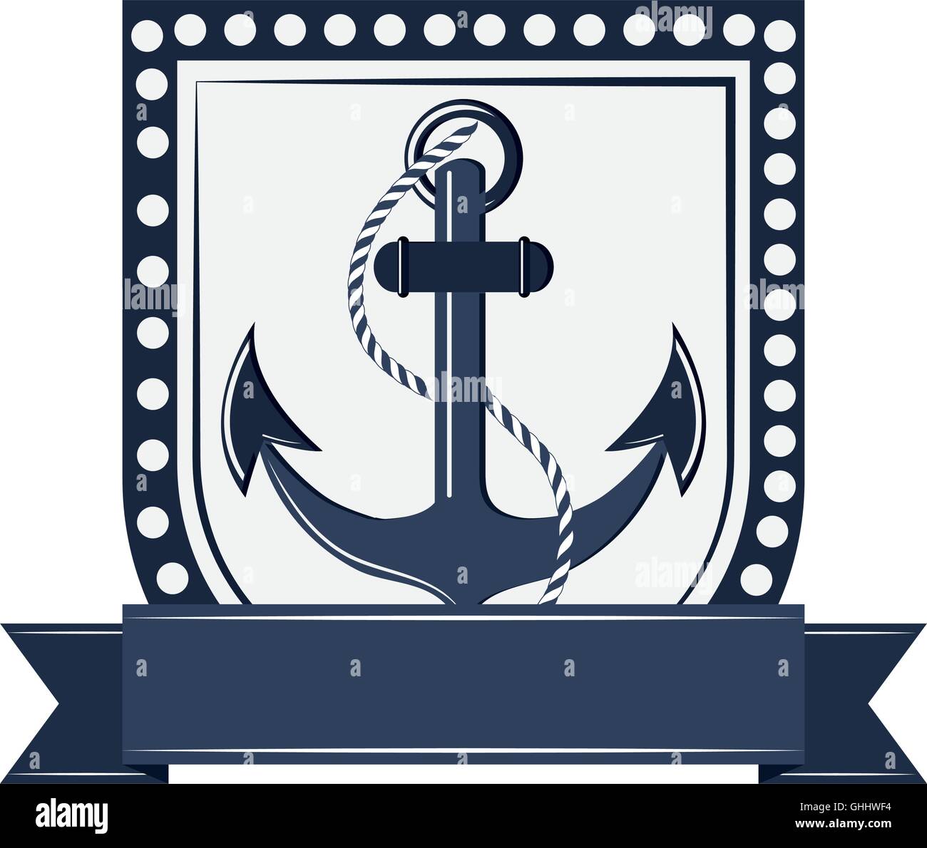 classic anchor emblem icon Stock Vector Image & Art - Alamy